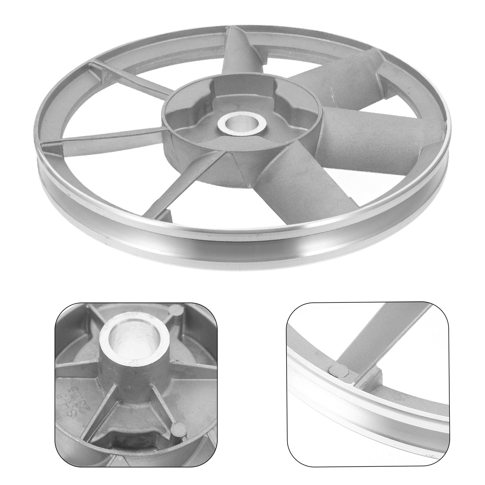 OUNONA Compressor Drive Pulley Compressor Pump Flywheel Air Pump Belt ...