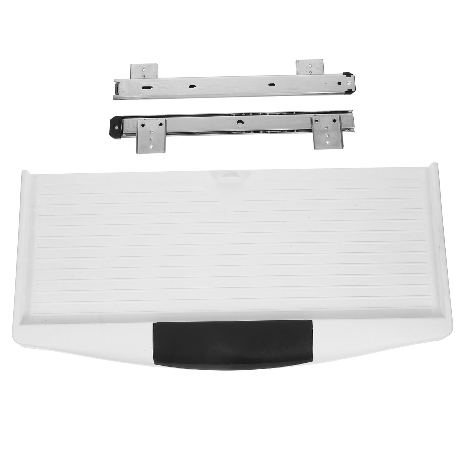 OUNONA Computer Desk Extender Tray with Adjustable Keyboard Mount Heavy ...