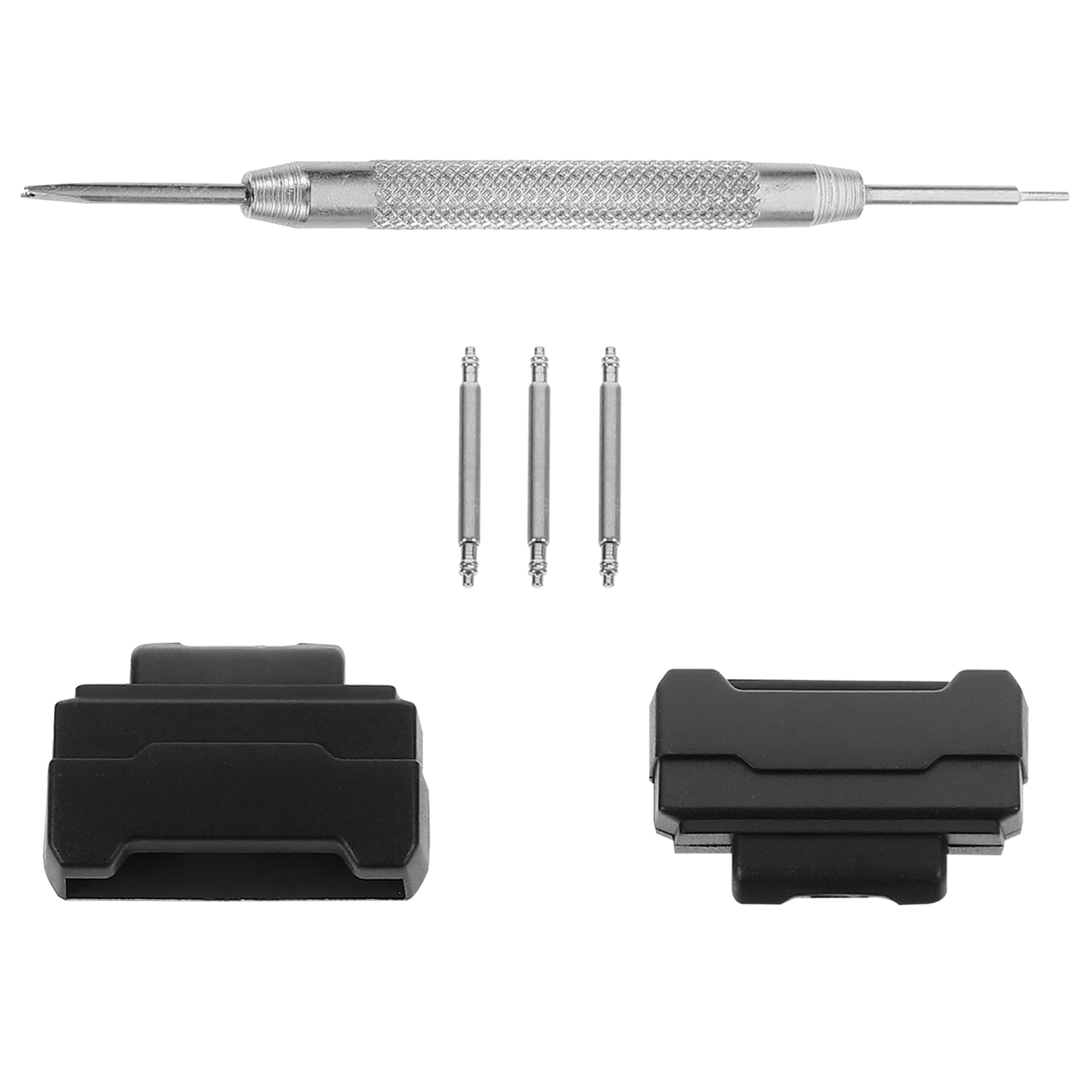 OUNONA Connector Strap Adapter Watch Strap Tool Kit Man 3X2CM Black ...