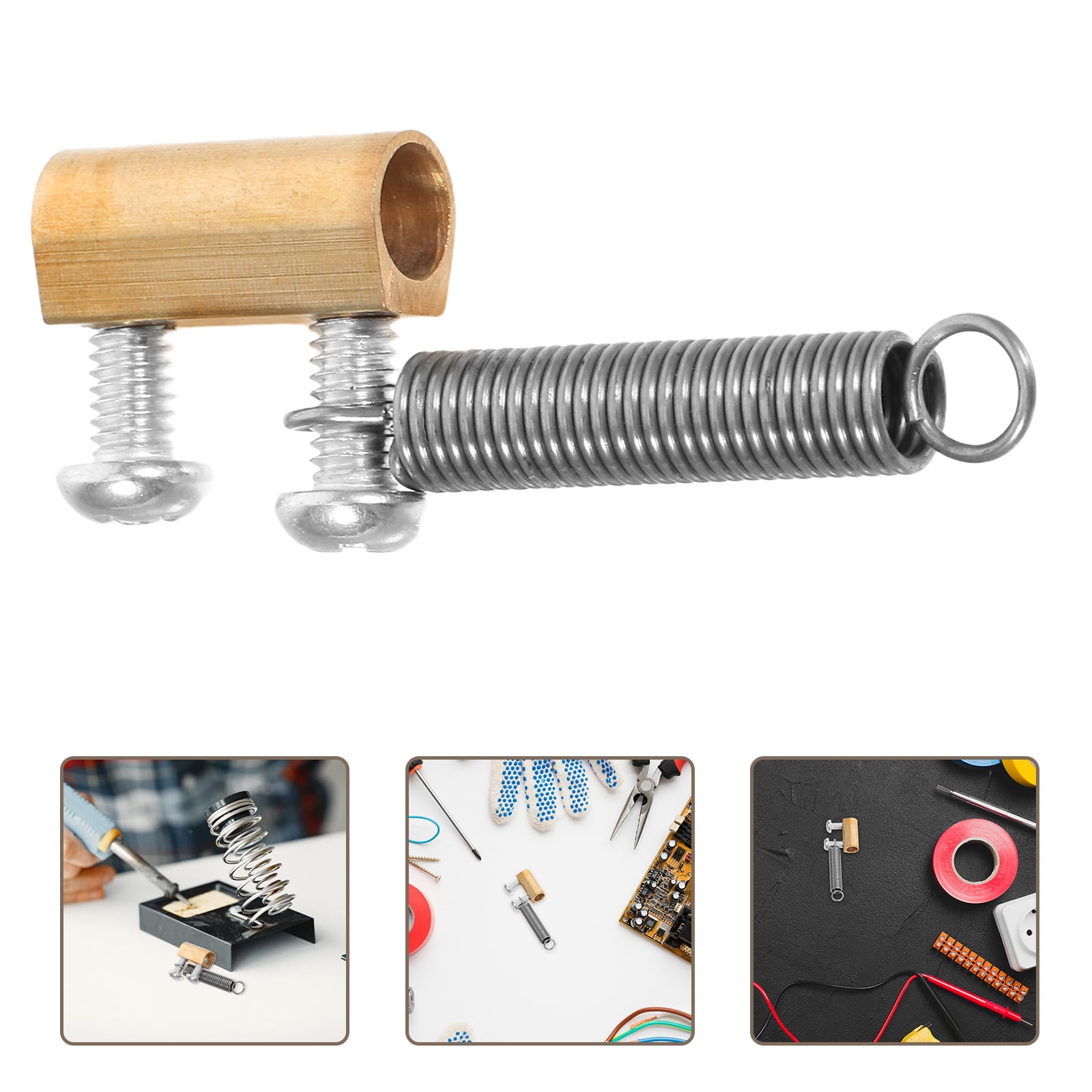 OUNONA Copper Joint for Sealer Spring-Loaded Copper Terminal Connector ...