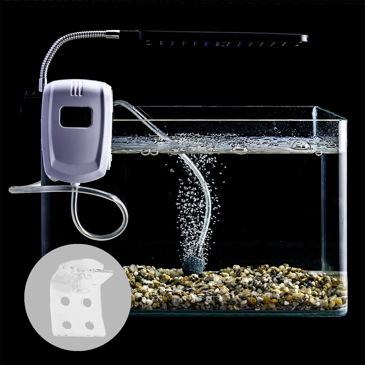 OUNONA Coral Bracket for Frags Live Fish Tank Accessories Stand White ...