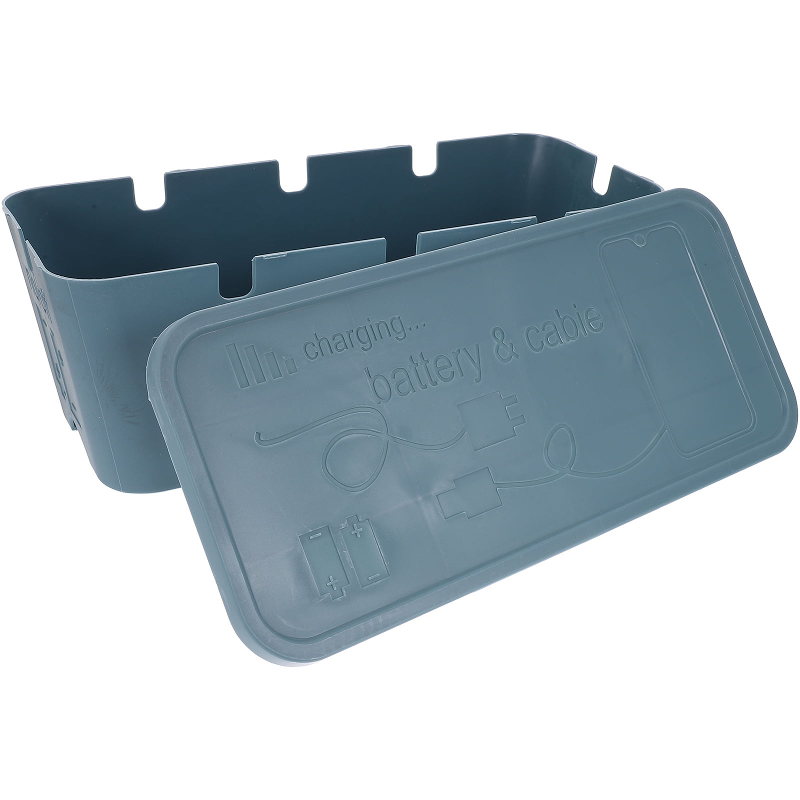 OUNONA Cord Organizer Cable Management Box Computer Cord Organizer Desk ...