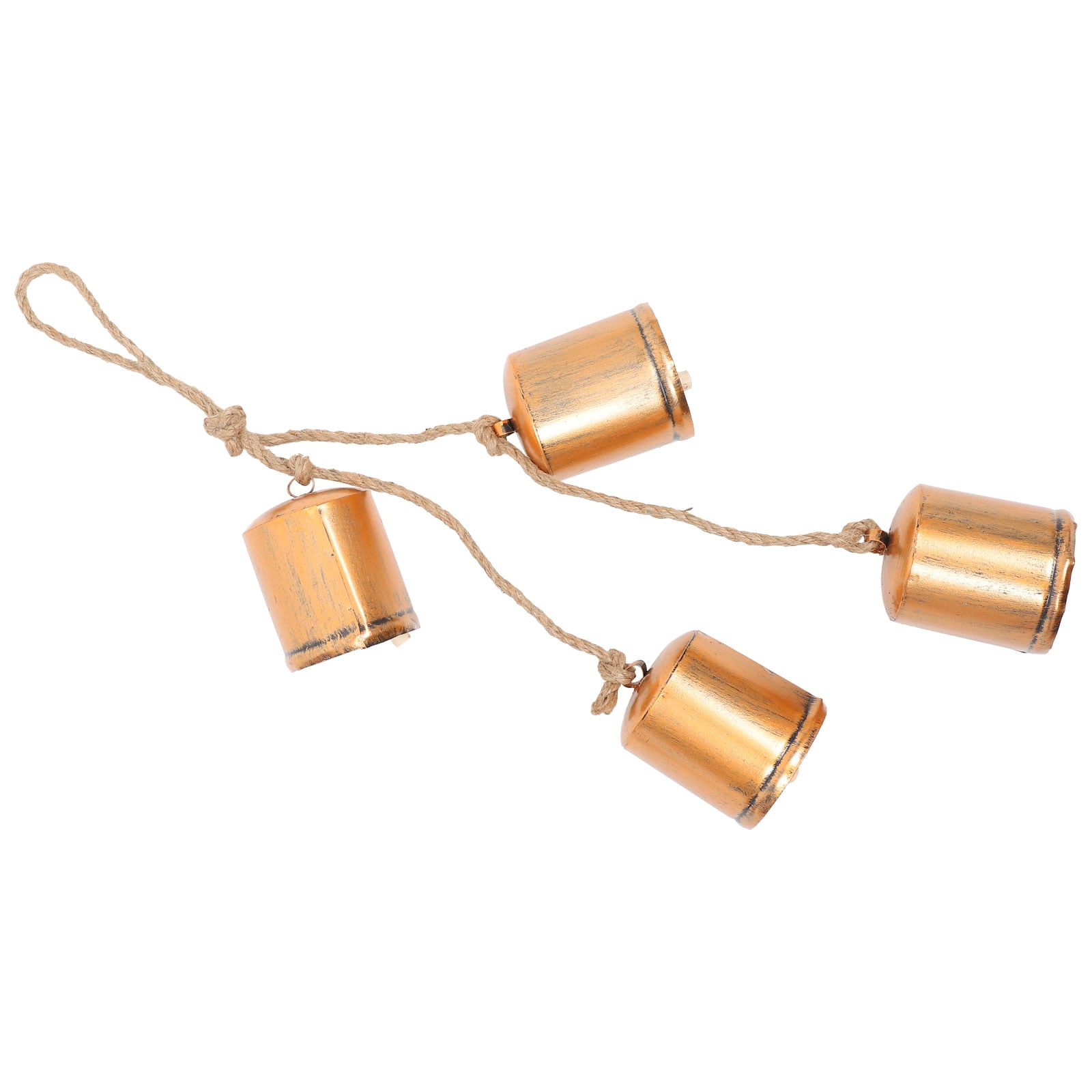 OUNONA Cow Bell Wind Chime Outside Metal Bell Chime Hanging Cow Bell ...