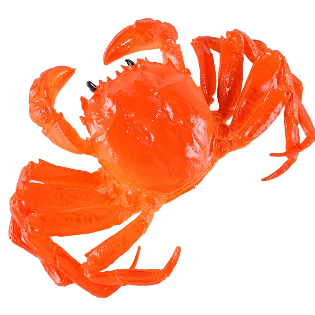 OUNONA Crab Marine Animal Model Ocean Animal Model Toy Educational ...