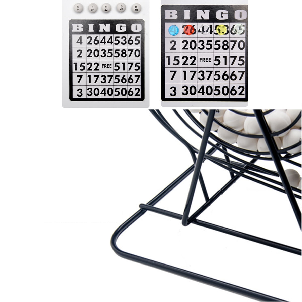 OUNONA Creative Bingo Game Toy Simulative Lottery Machine Family Parent ...