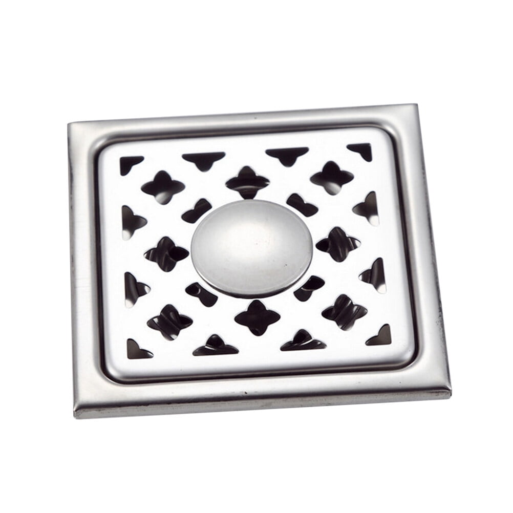 OUNONA Creative Floor Drain Stainless Doual Use Floor Drainer Bathroom ...