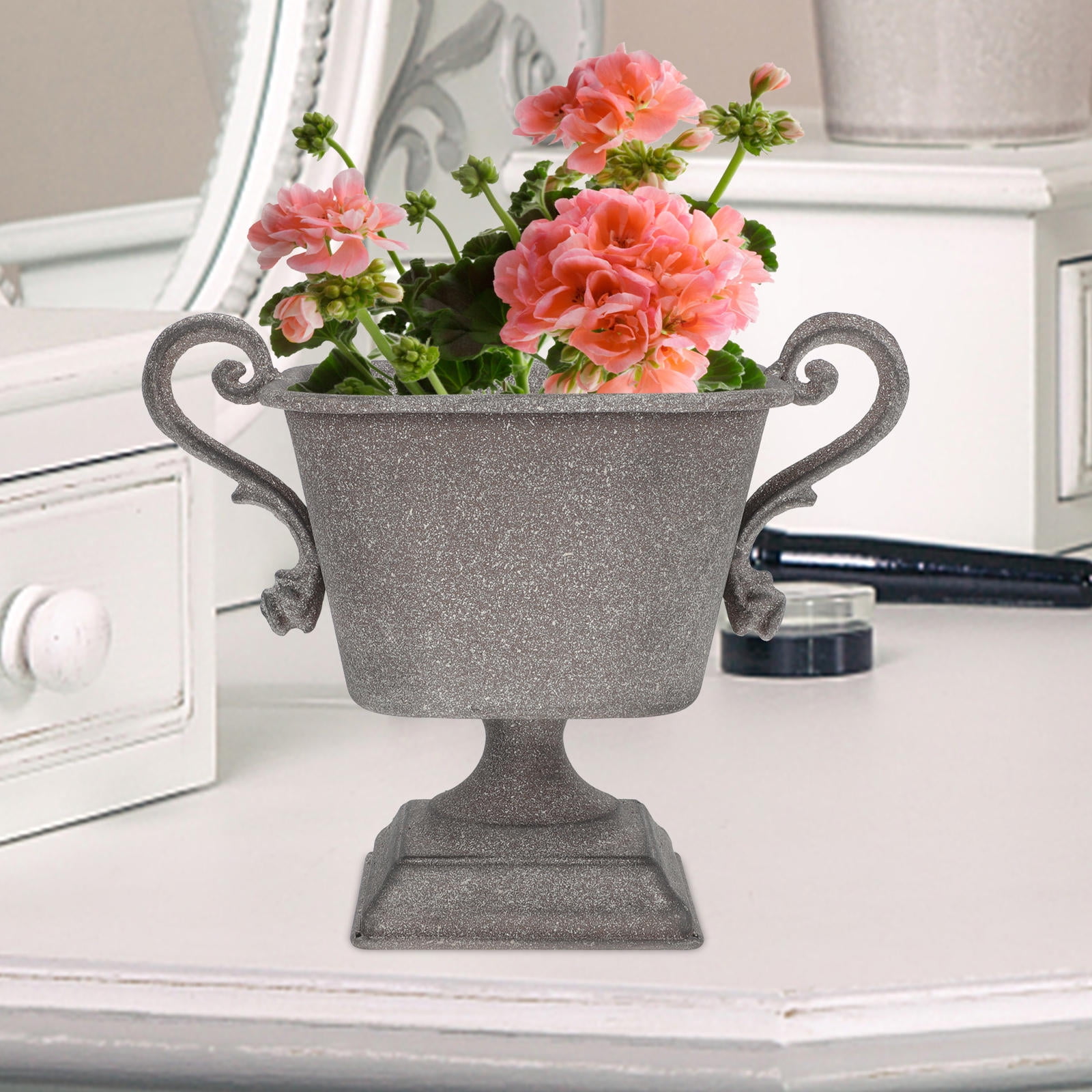 OUNONA Creative Flower Pot Vases for Centerpieces Retro Galvanized ...