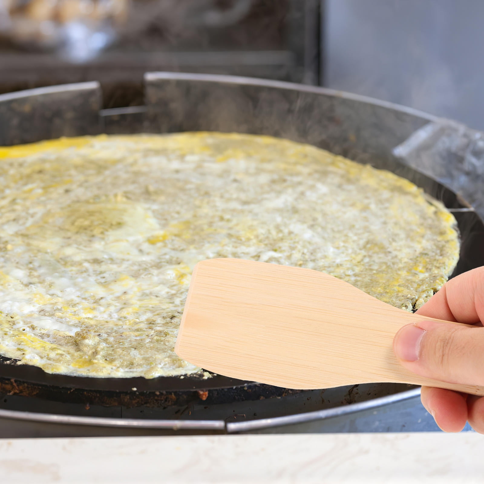 OUNONA Crepe Pan Maker Pancake Spreader and Spatula Fruit Rake ...