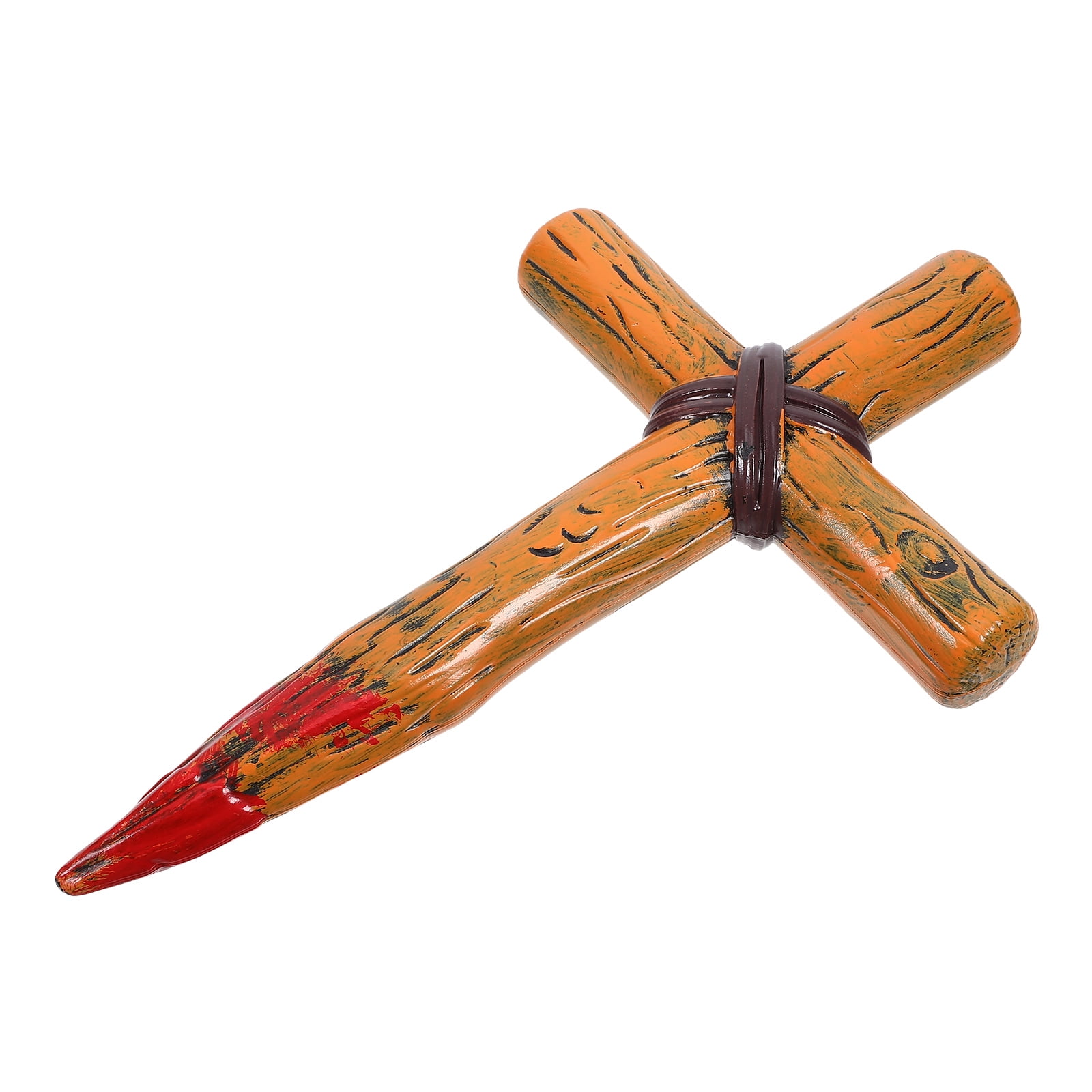 OUNONA Cross Decor Plastic Handheld Crucifix Prayer Figurines Woman ...