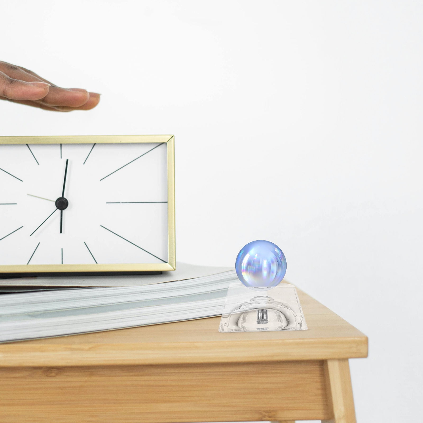 OUNONA Crystal Sphere Stand Led Light Bases Sphere Stand Crystal Sphere ...