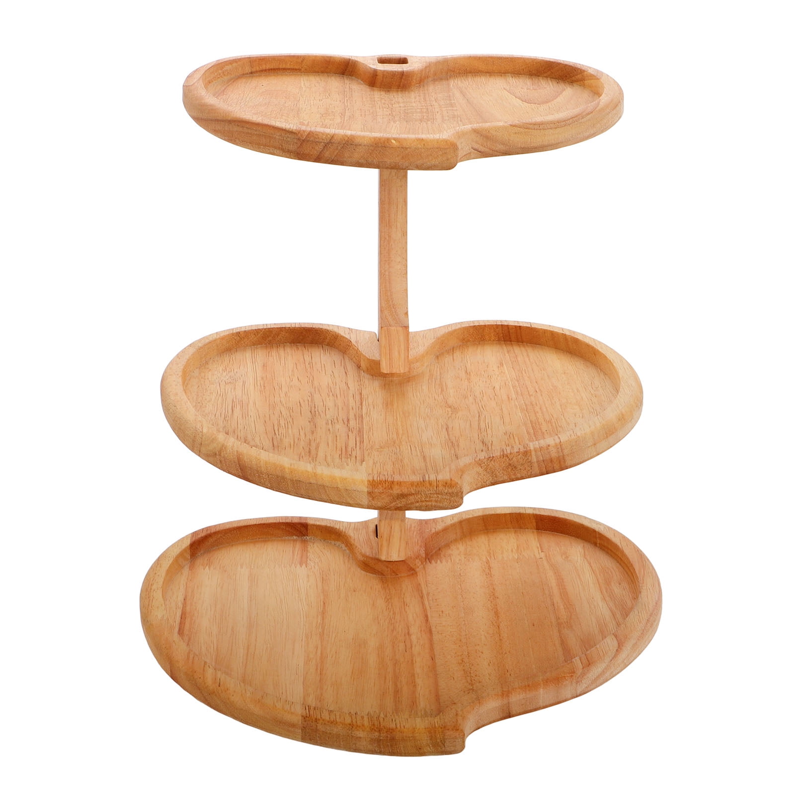 OUNONA Cupcake Stand 3 Tier Serving Trays Dessert Display Cute Heart ...