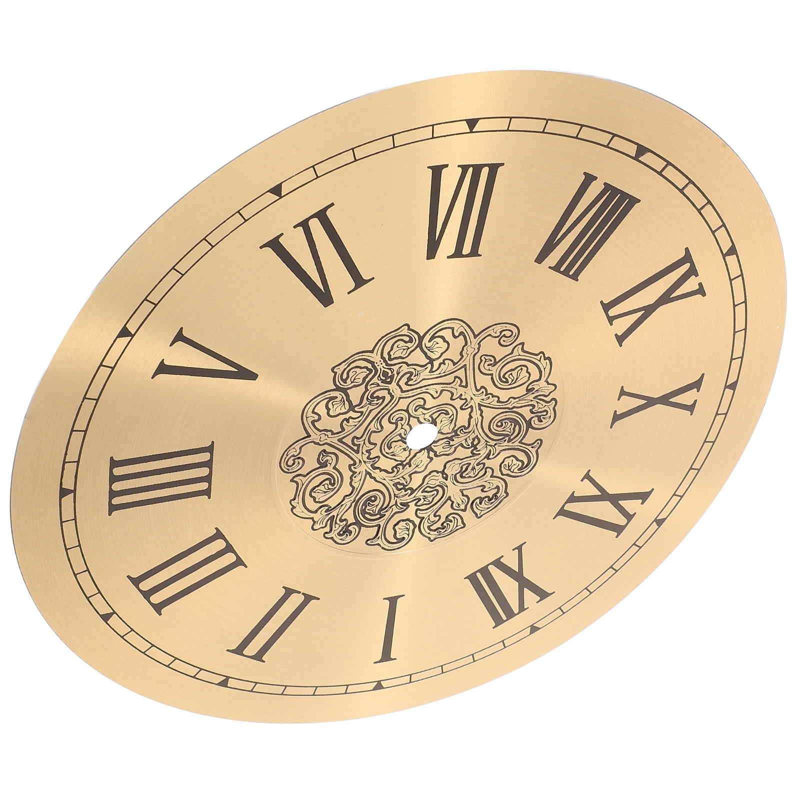 OUNONA Aluminum Wall Clock Dial Replacement with Roman Numerals for ...