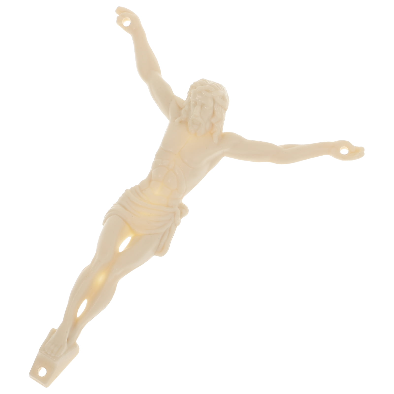 OUNONA DIY Crucifix Wall Cross Jesus Statue Craft Jesus Sculpture ...