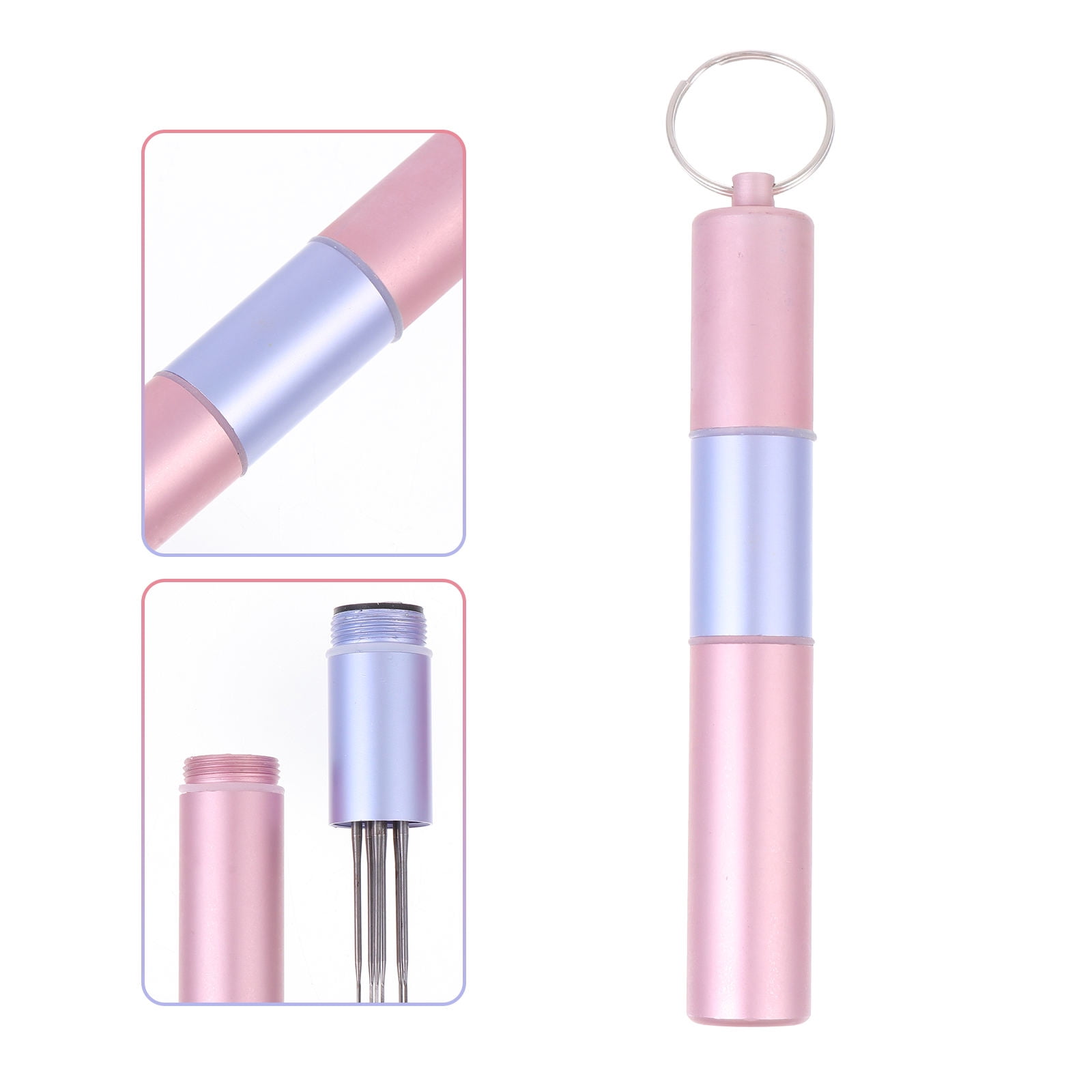 OUNONA DIY Felting Punch Needle Kit with Stainless Steel Sewing Needle ...