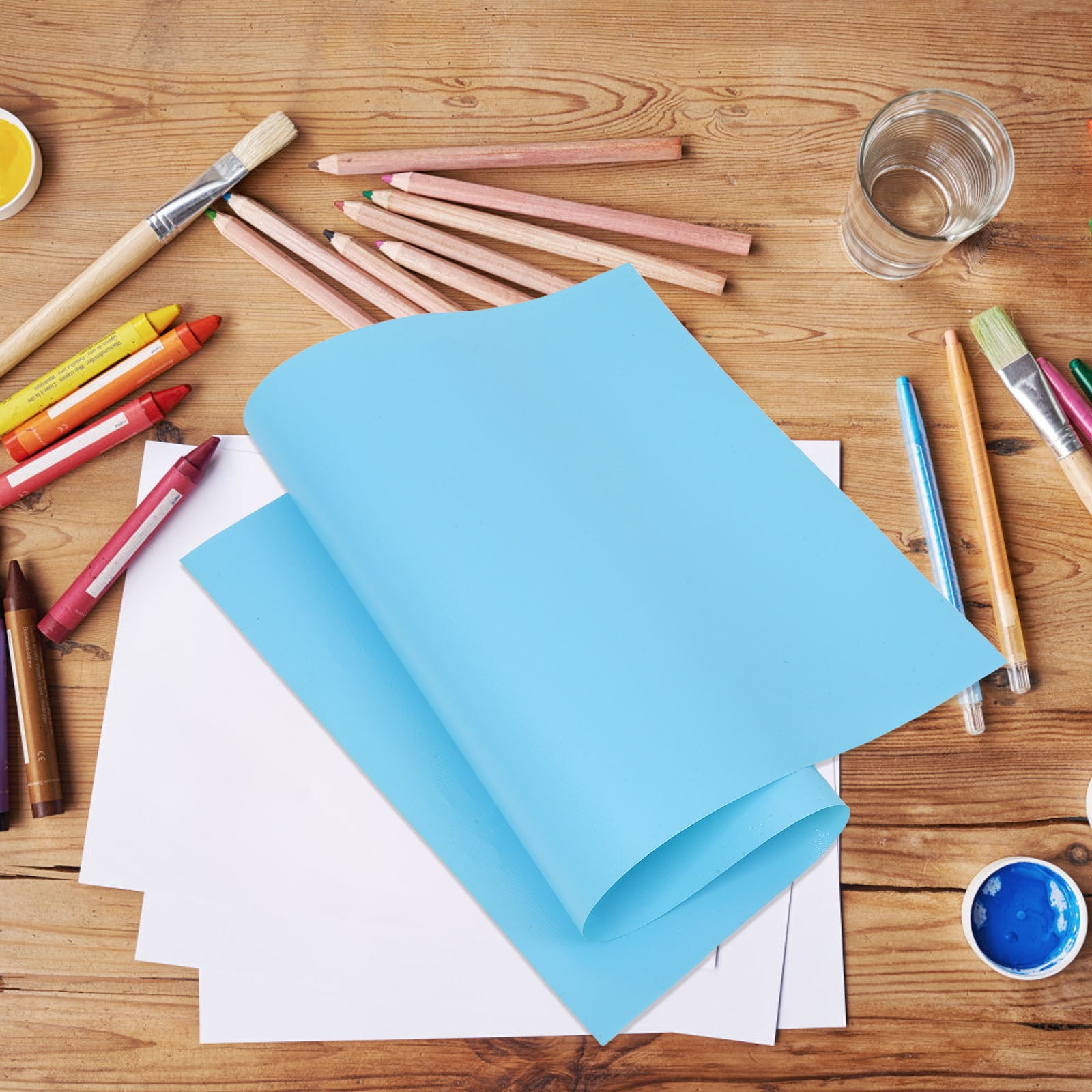 OUNONA DIY Ripple Water Effect Sheet for Miniature Lake River Models Soft Realistic Water ...