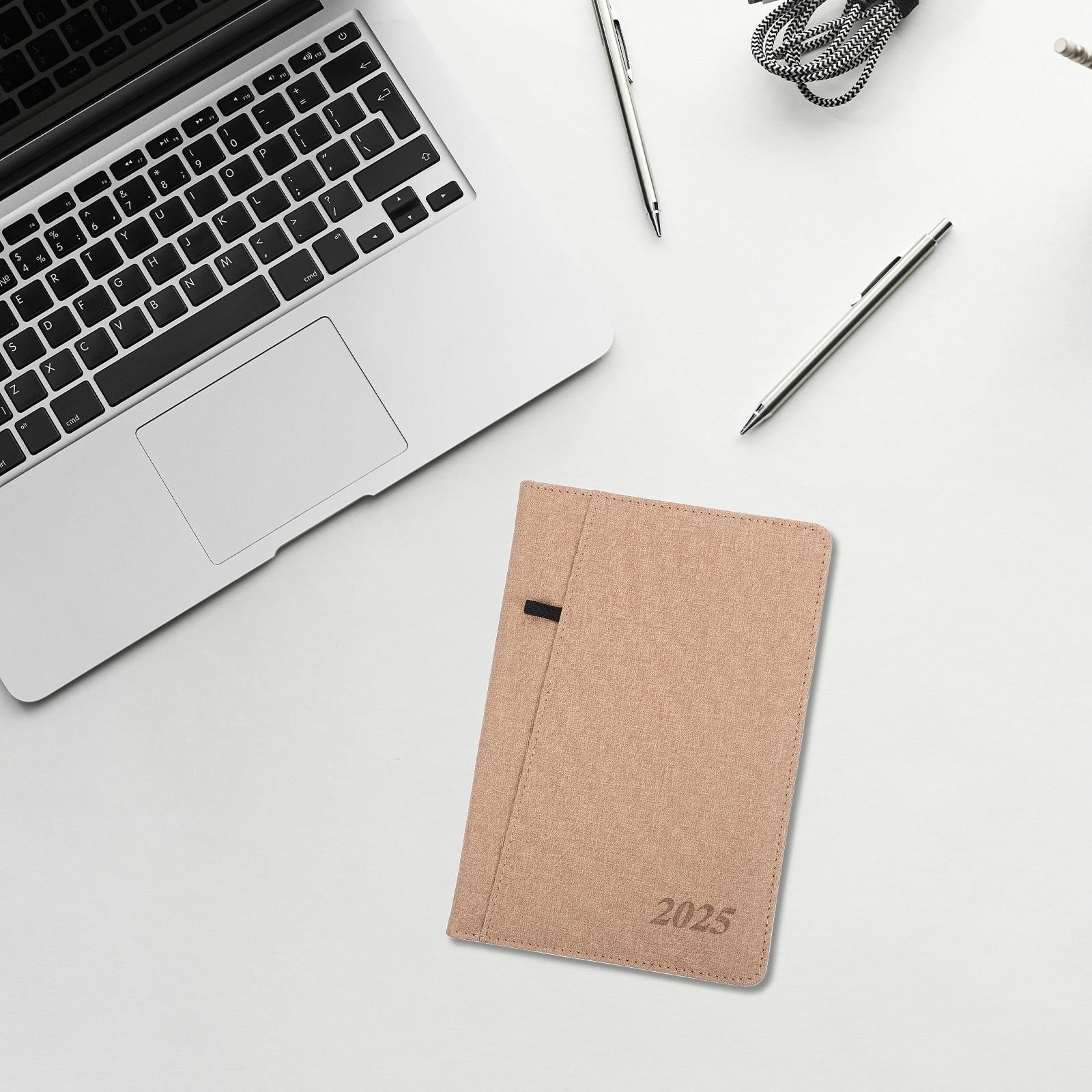 OUNONA Daily Planner Notebook with Classic Minimalist Design for ...