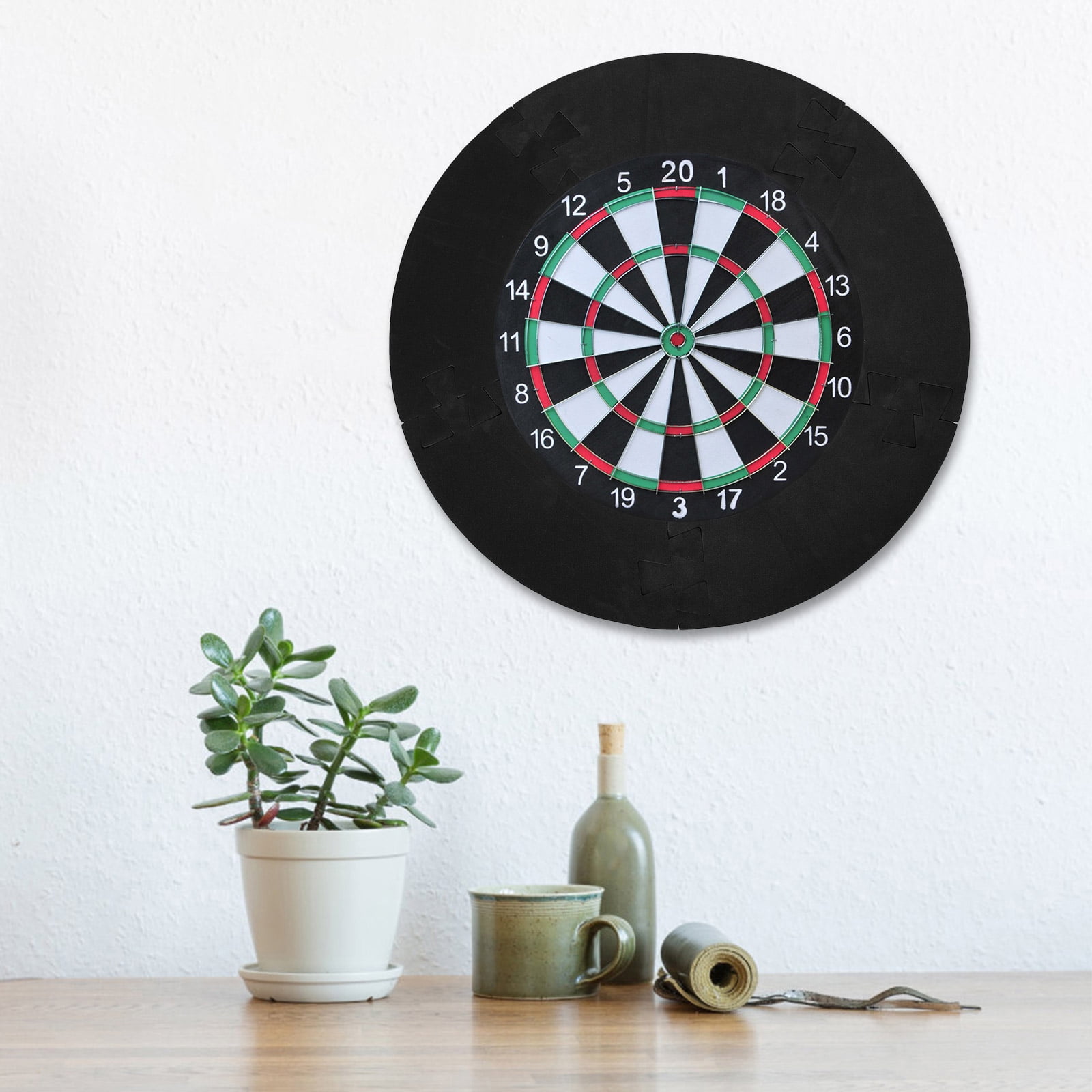 OUNONA Dartboard Surround Ring Dartboard Wall Pad Surround Pad For ...
