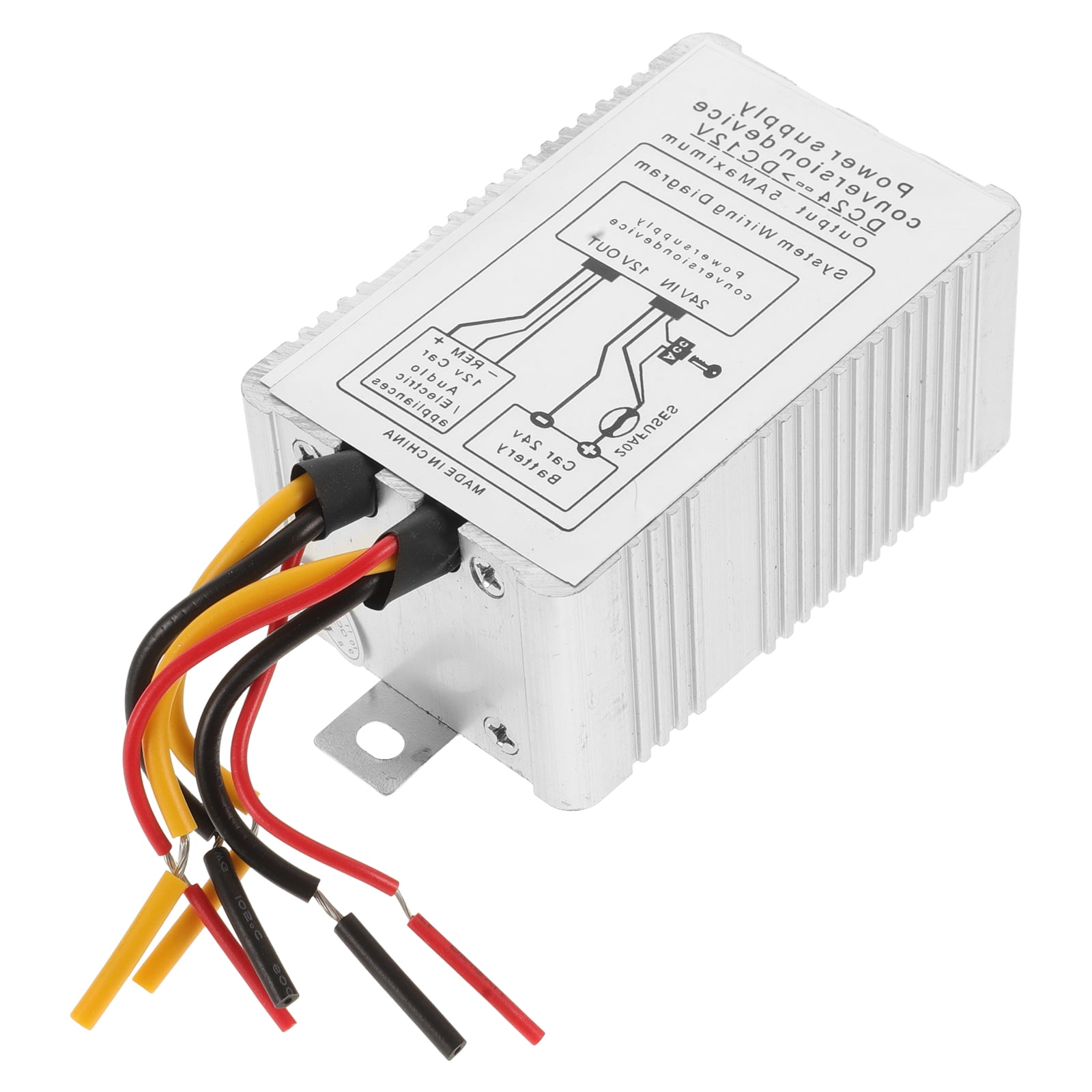 OUNONA Dc Buck Converter 24v To 12v Step Down Voltage Converter Power ...