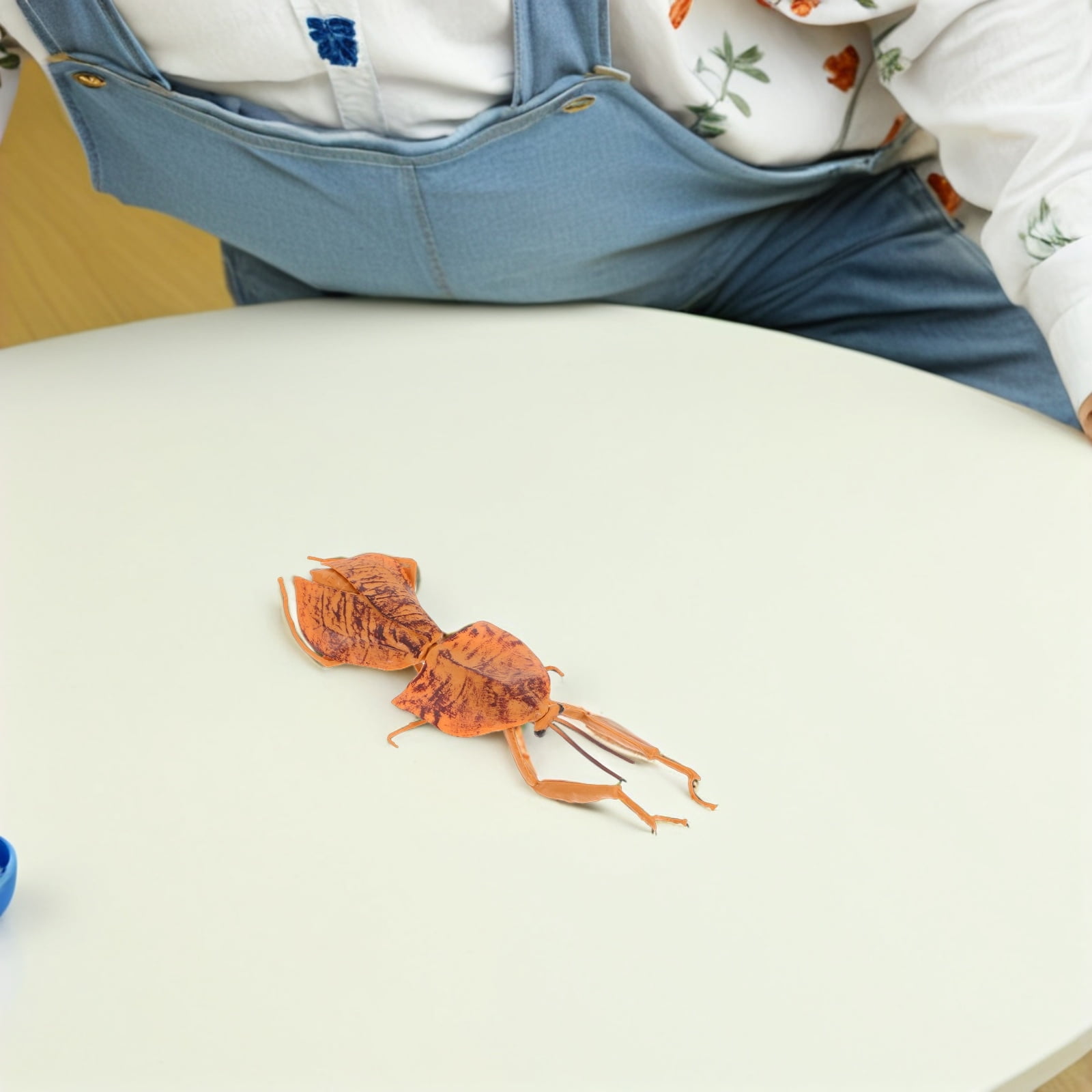 OUNONA Dead Leaf Mantis Toy Model Educational Insect Figurine Realistic ...