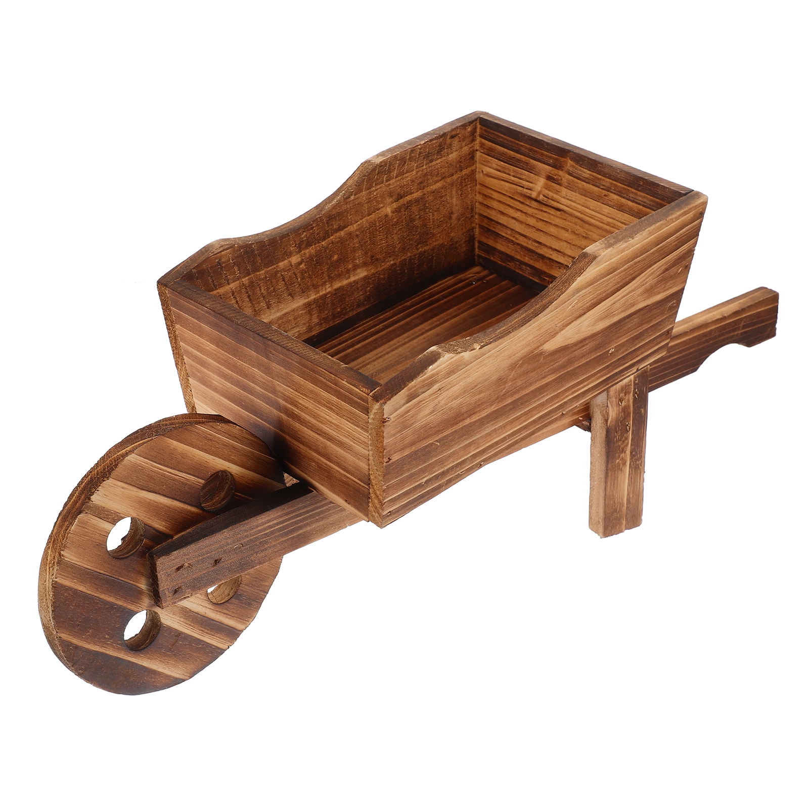 OUNONA Decorations Indoor Plant Practical Holder Ornamental Wheelbarrow ...