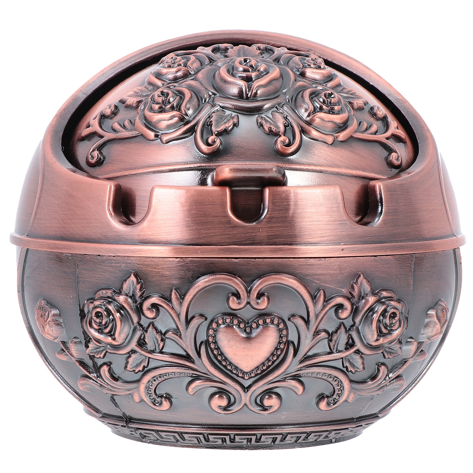 OUNONA Decorative Ashtray with Lid for Cigarettes Smoking Ash tray ...