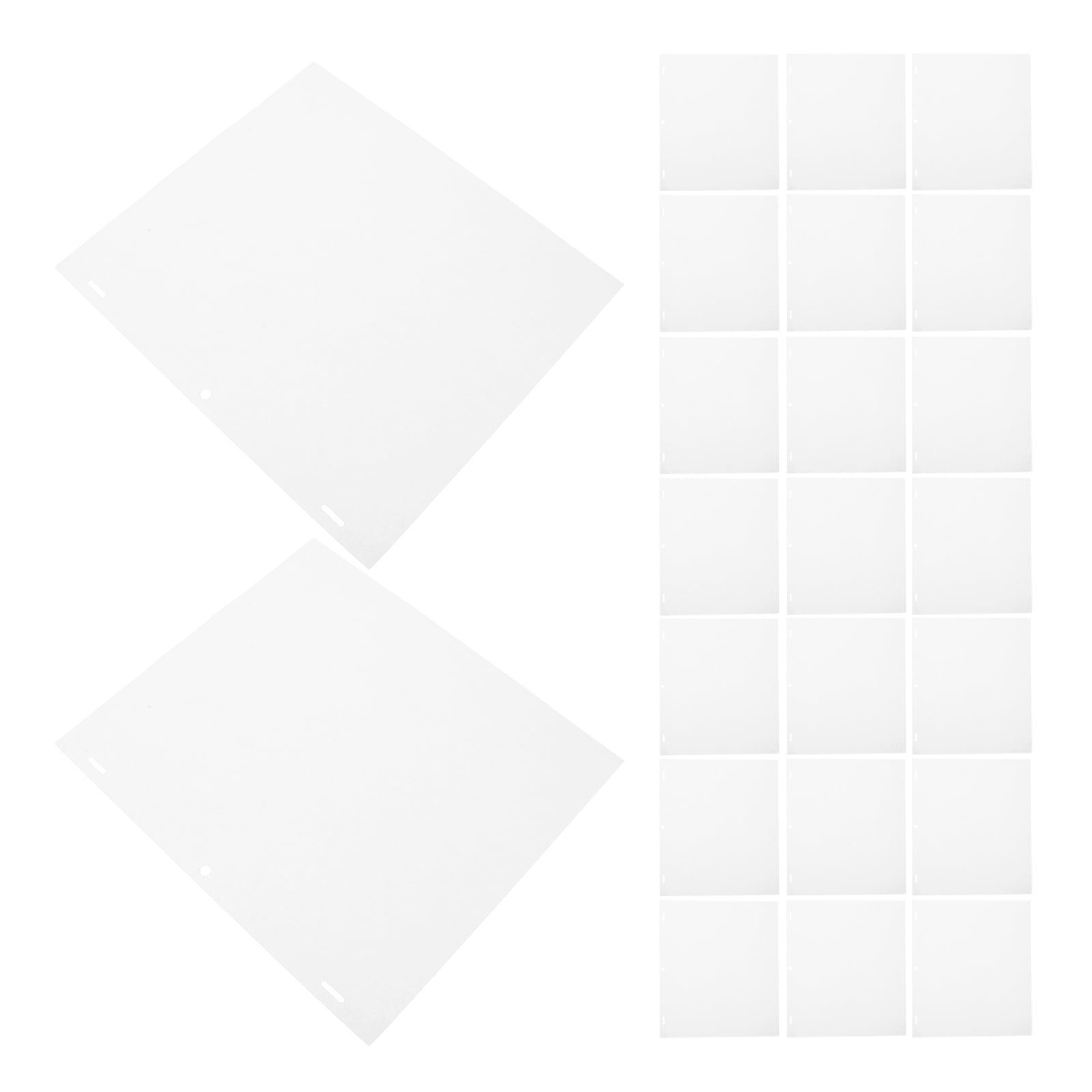 Homoyoyo White Animation Punched Paper by for Secure Drawing - Walmart.com