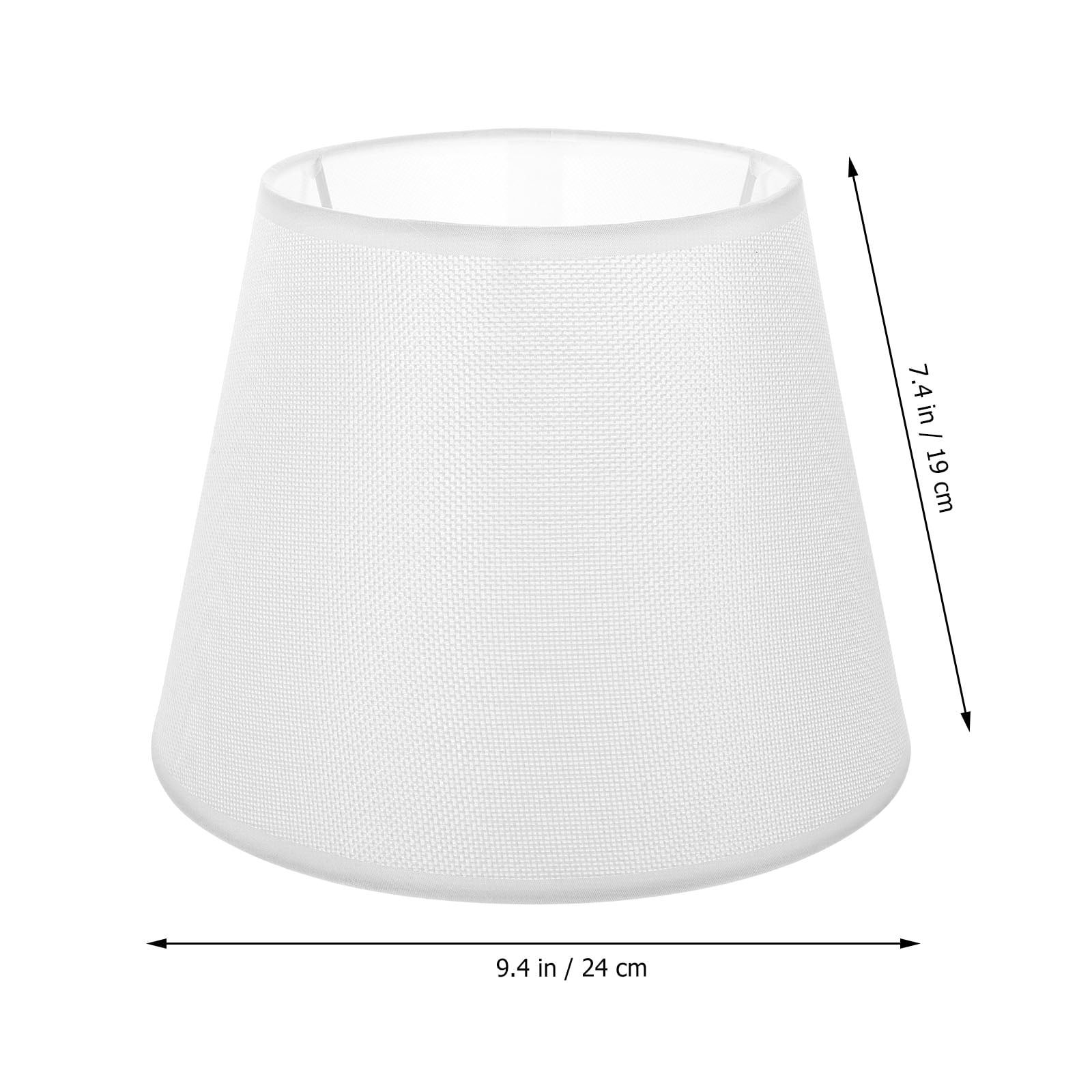 OUNONA Decorative Lamp Shade Cloth Lampshade Bedrooms Pleated - Walmart.com