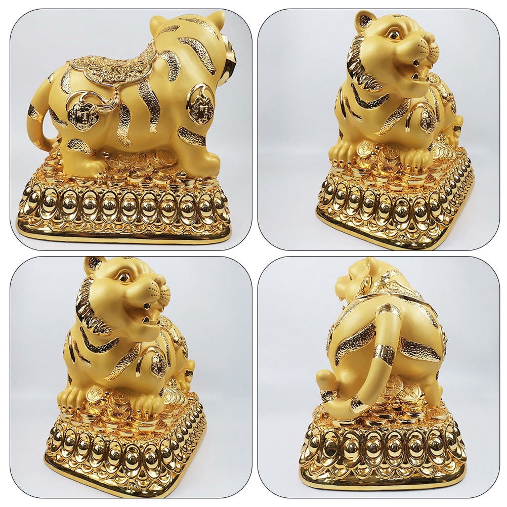 OUNONA Decorative Tiger Piggy Bank Creative Office Child - Walmart.com
