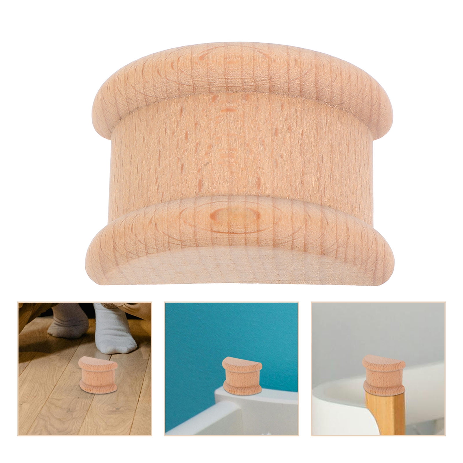 OUNONA Decorative Wood Spindle For Home Wooden Baluster Spindle ...