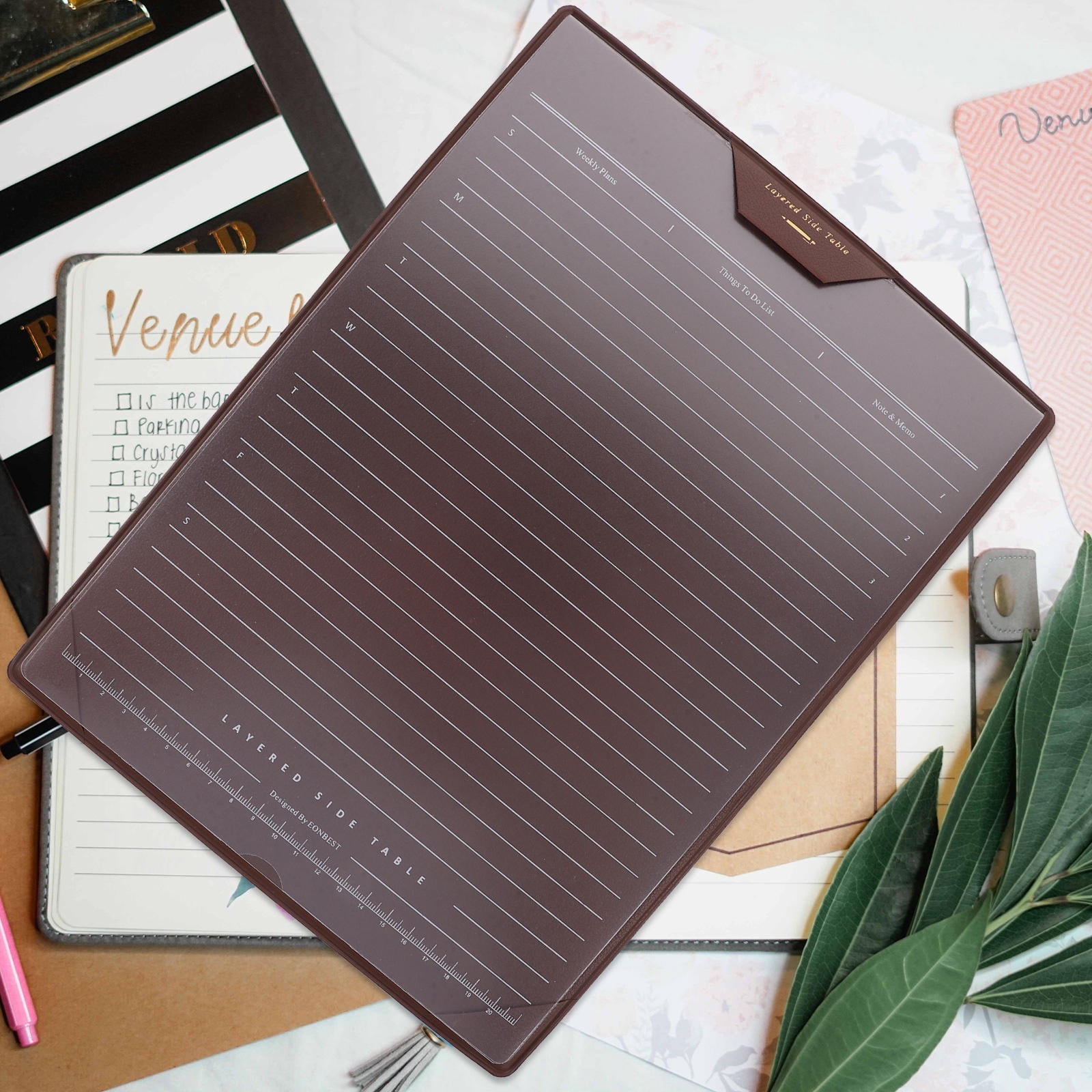 OUNONA Desk Pad Writing Reinforced Edges Mouse Deform-resistant Office ...