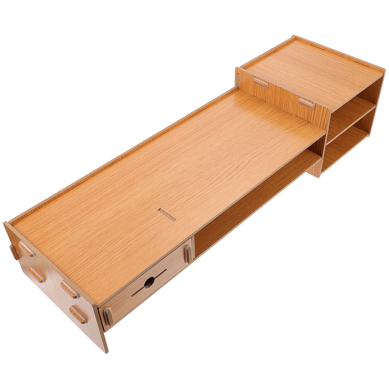 OUNONA Desktop Monitor Storage Stand Elevator Office Organizer ...