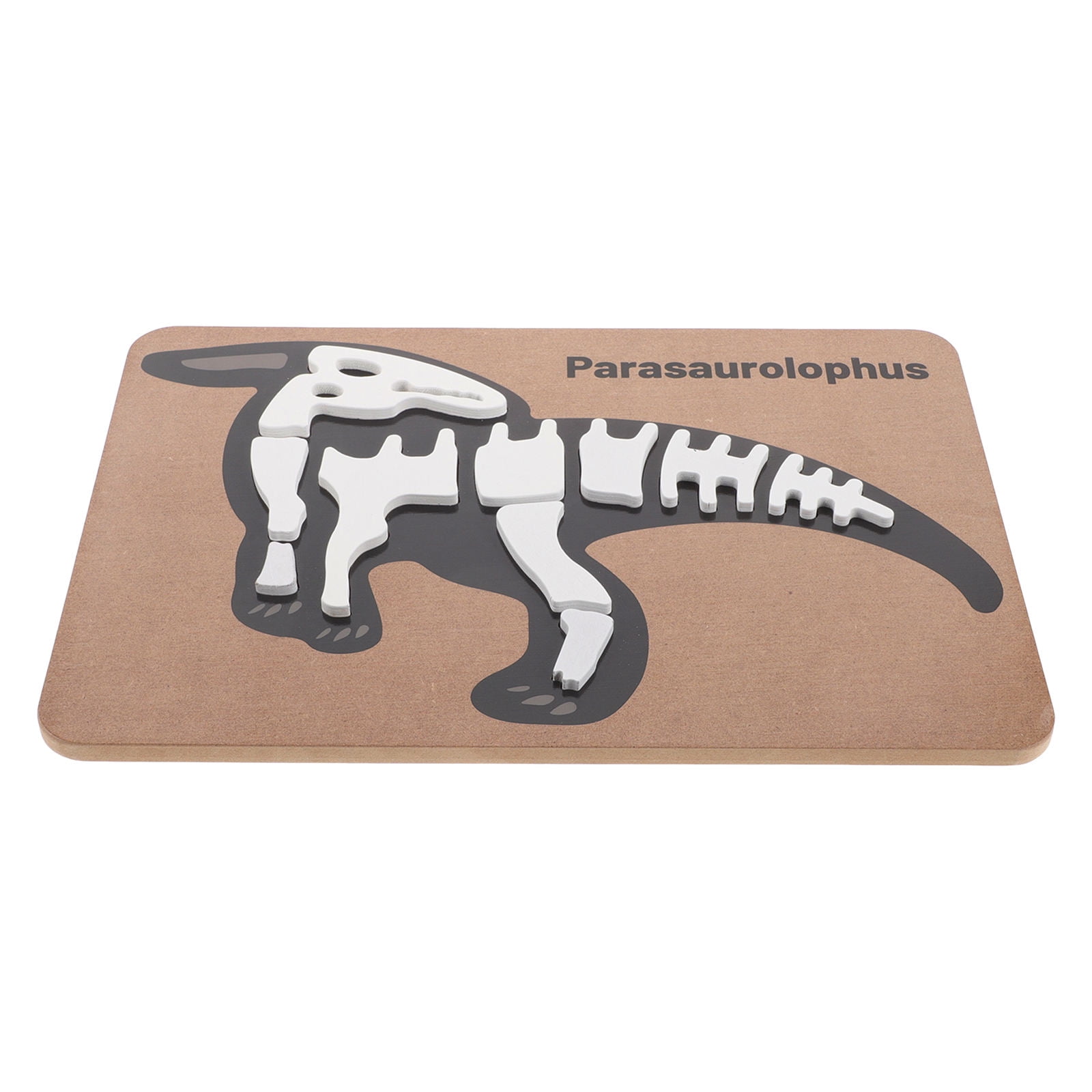 OUNONA Dinosaur Wooden Crafts For Kids Assemble Dinosaur Puzzle ...