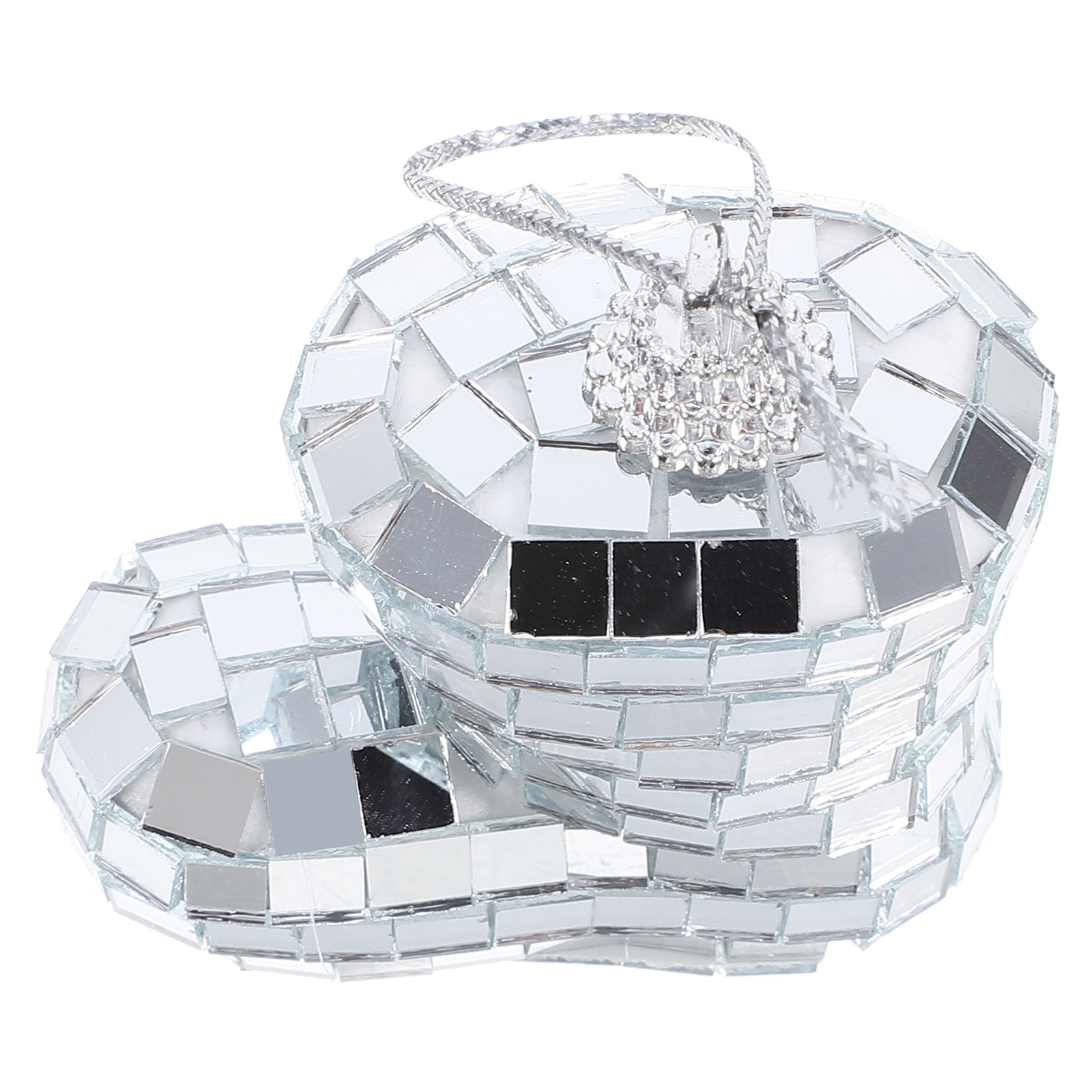 OUNONA Disco Lanyard Mirror Effect Disco Reflective Mirror Disco ...