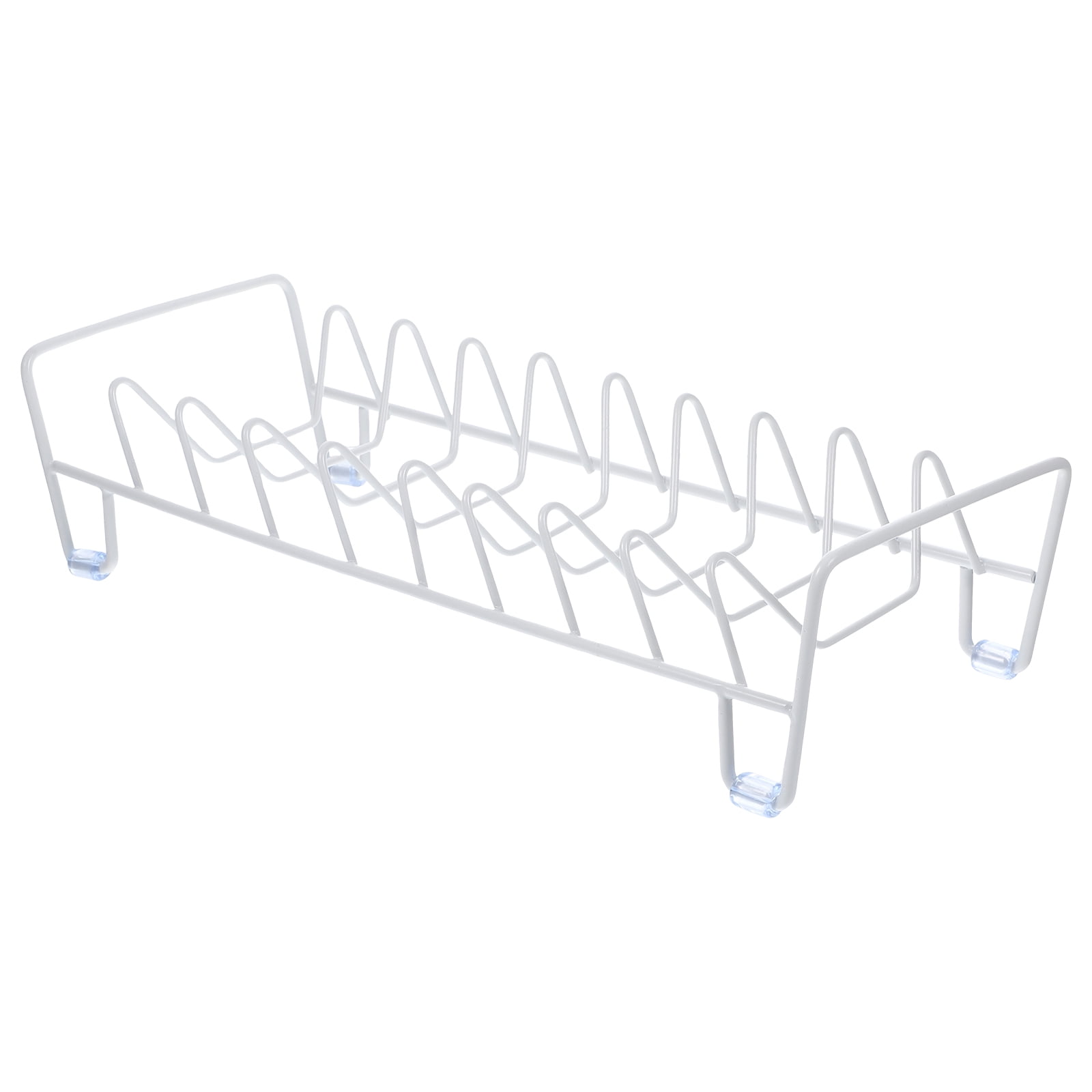 OUNONA White Iron Dish Drying Rack for Home Use Simple Design Keeps ...