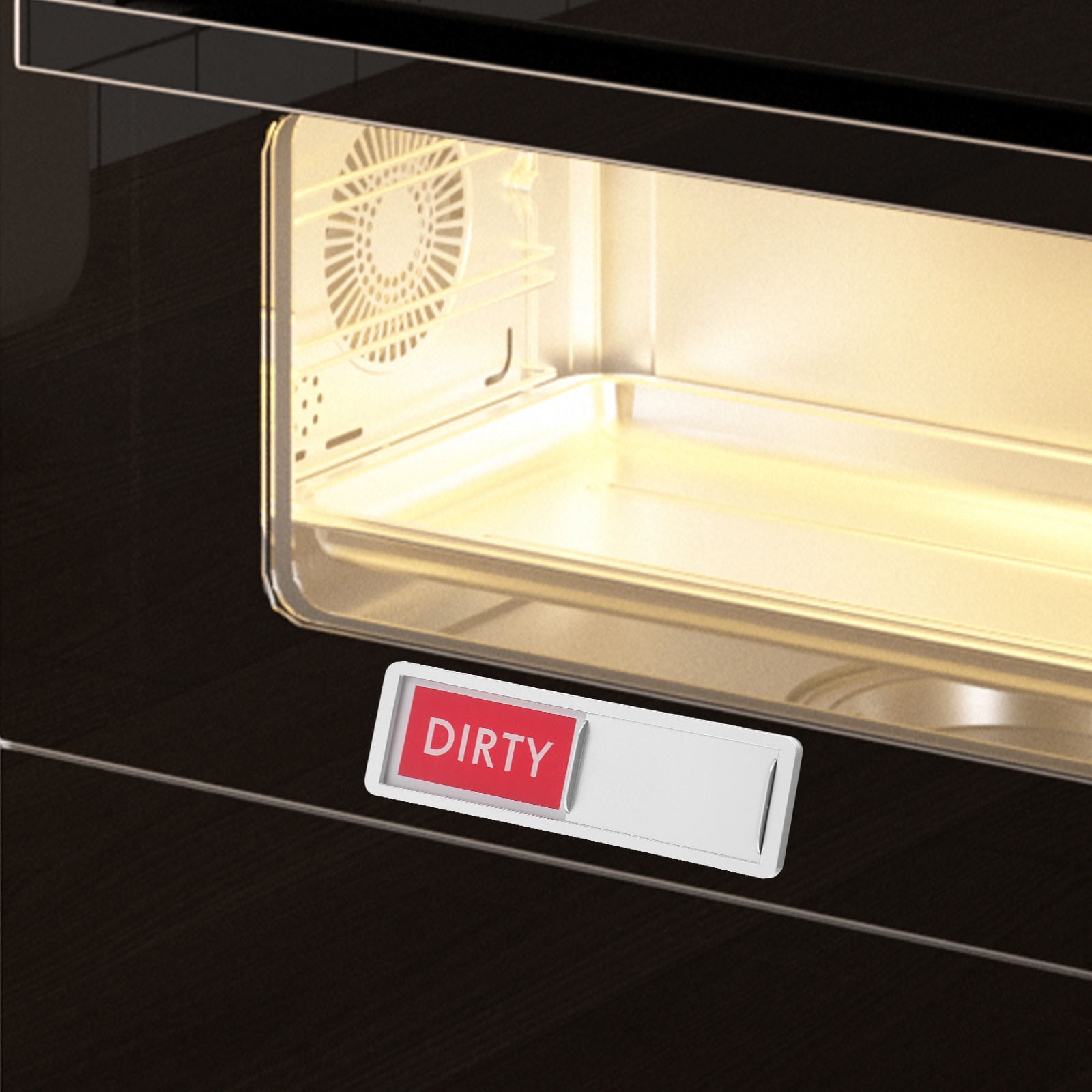 OUNONA Dishwasher Clean Dirty Magnet Magnetic Sign Indicator For ...