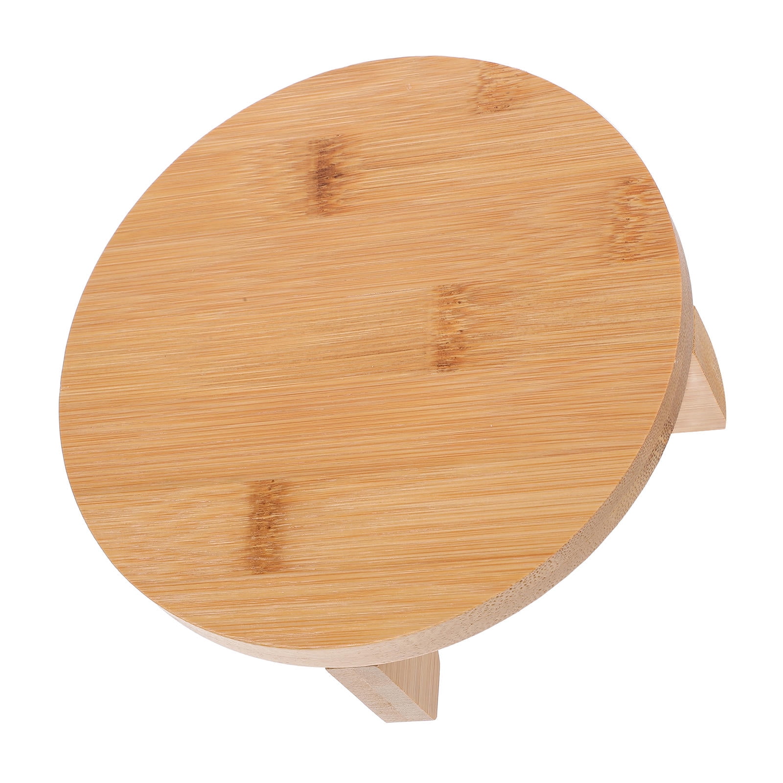 OUNONA Display Base Bamboo Display Stand Bamboo Pedestal For Figure Toy ...