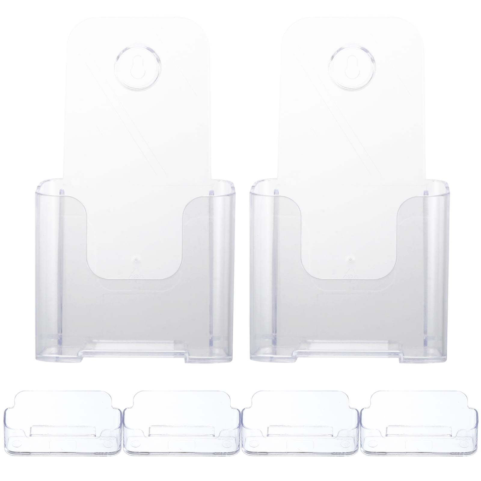 OUNONA Display Stand Wall Mount Bookshelf Business Card Holder for Desk ...