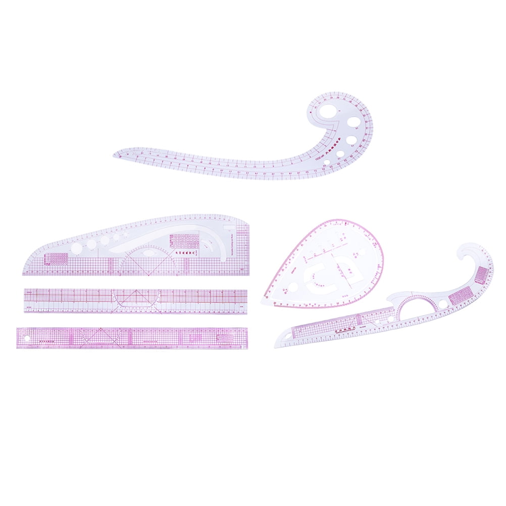 OUNONA Diy Clothes Ruler Fabric Cutting Quilting Rulers and Templates ...