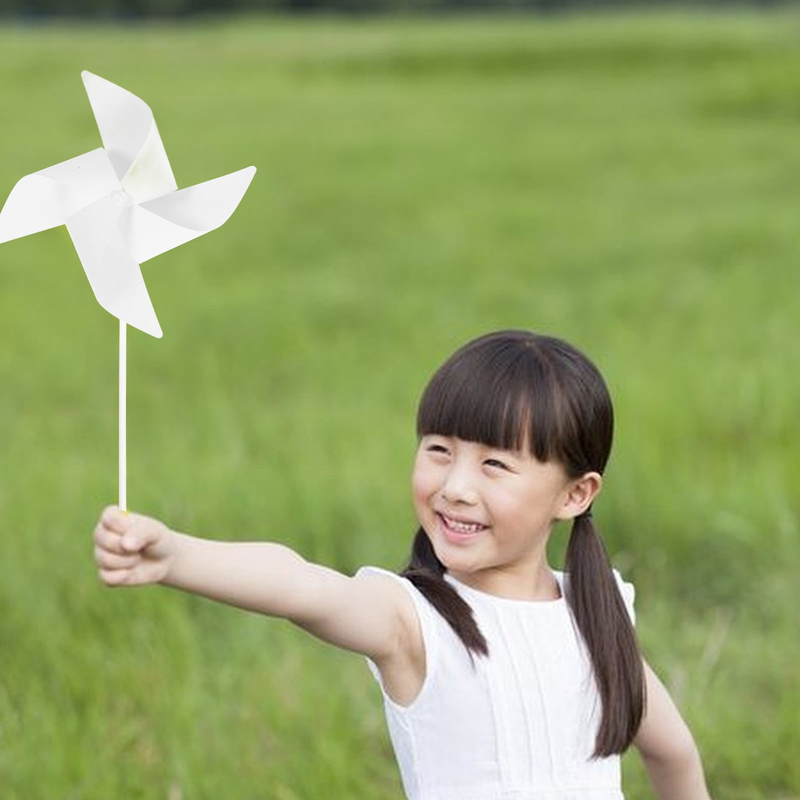 OUNONA Diy Windmill 24Pcs Blank Pinwheels for Kids Educational and ...