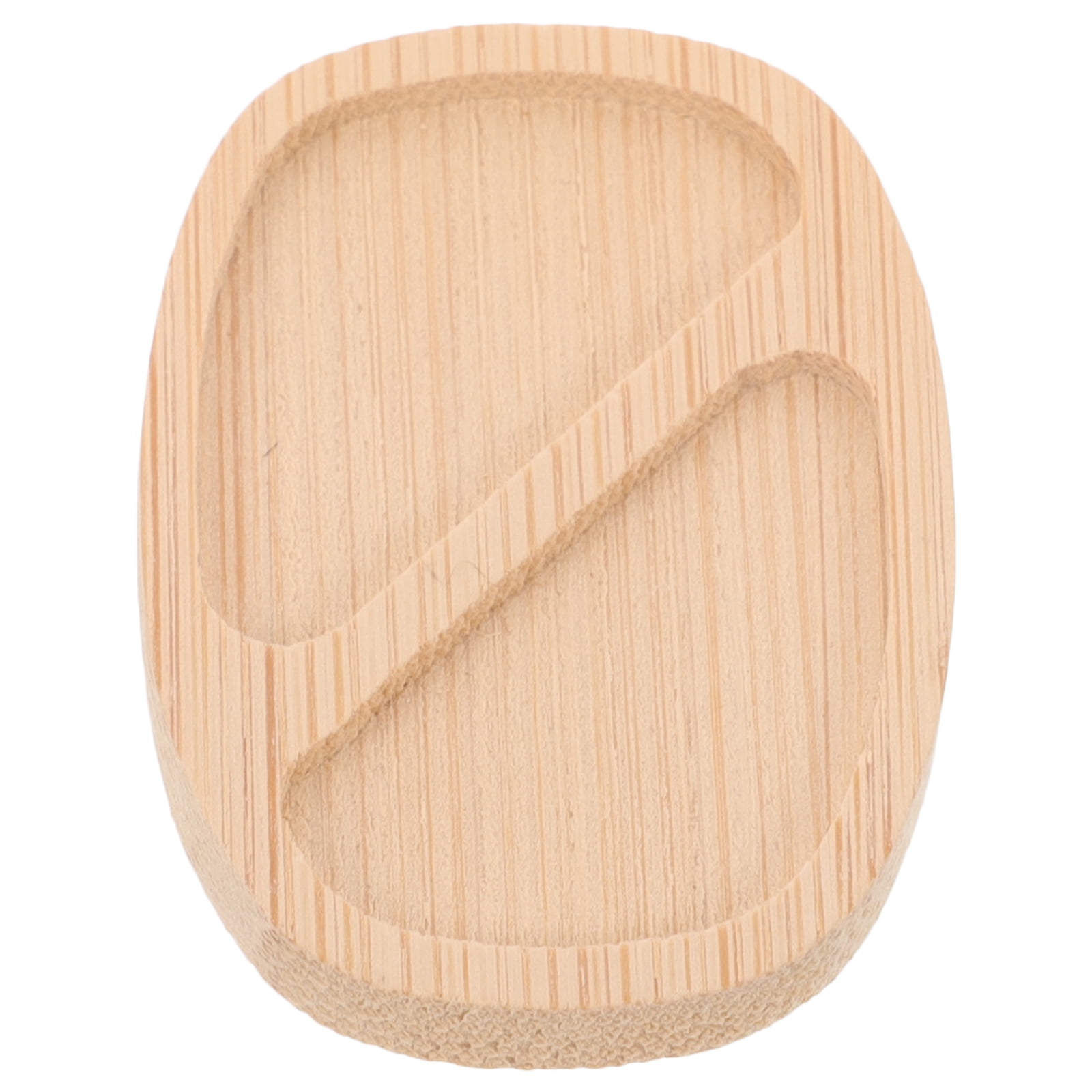 OUNONA Doll House Miniature Tray Model Wooden Tray Model Tray Prop Food ...