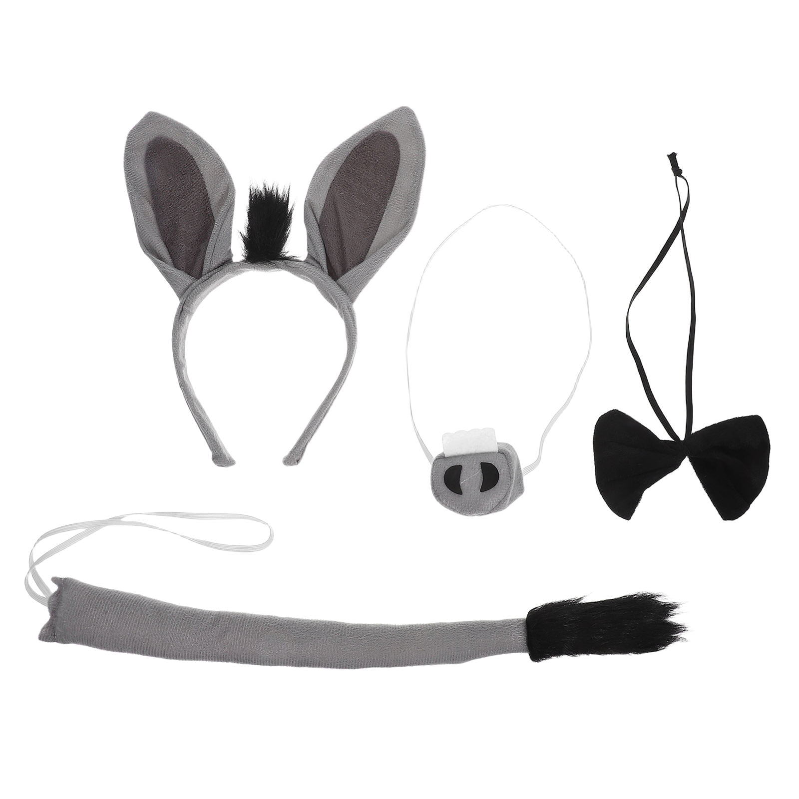 OUNONA Donkey Costume Props Assorted Color 1Set 11.4x9.4in - Walmart.com