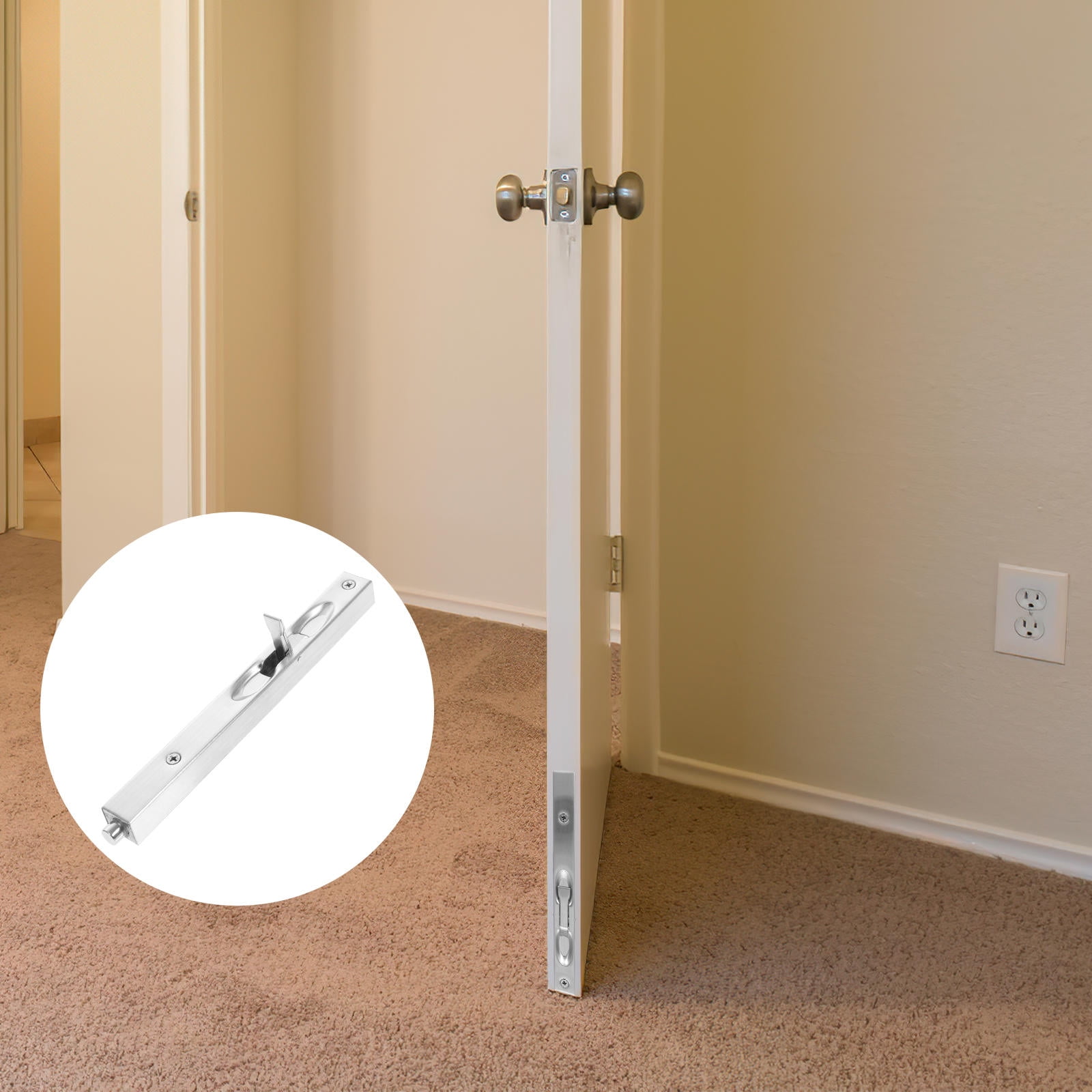 OUNONA Door Bolt French Door Latch 8 Inch Stainless Steel Flush Bolt ...