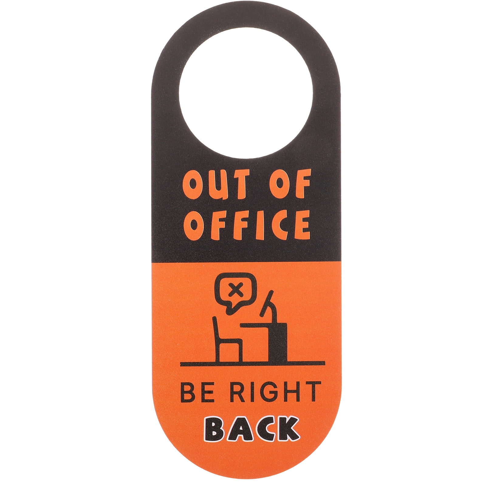 OUNONA Door Hanger Sign Office Door Knob Hanger Sign Please Knock Door ...