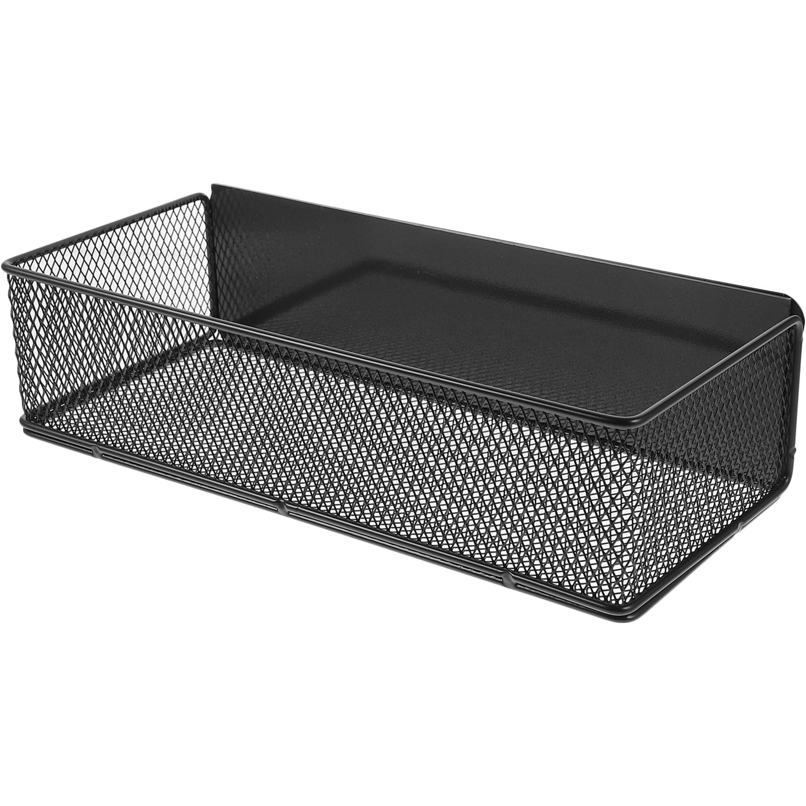 OUNONA Door Spice Rack Black Iron Fridge Rack Spice Storage for Kitchen ...