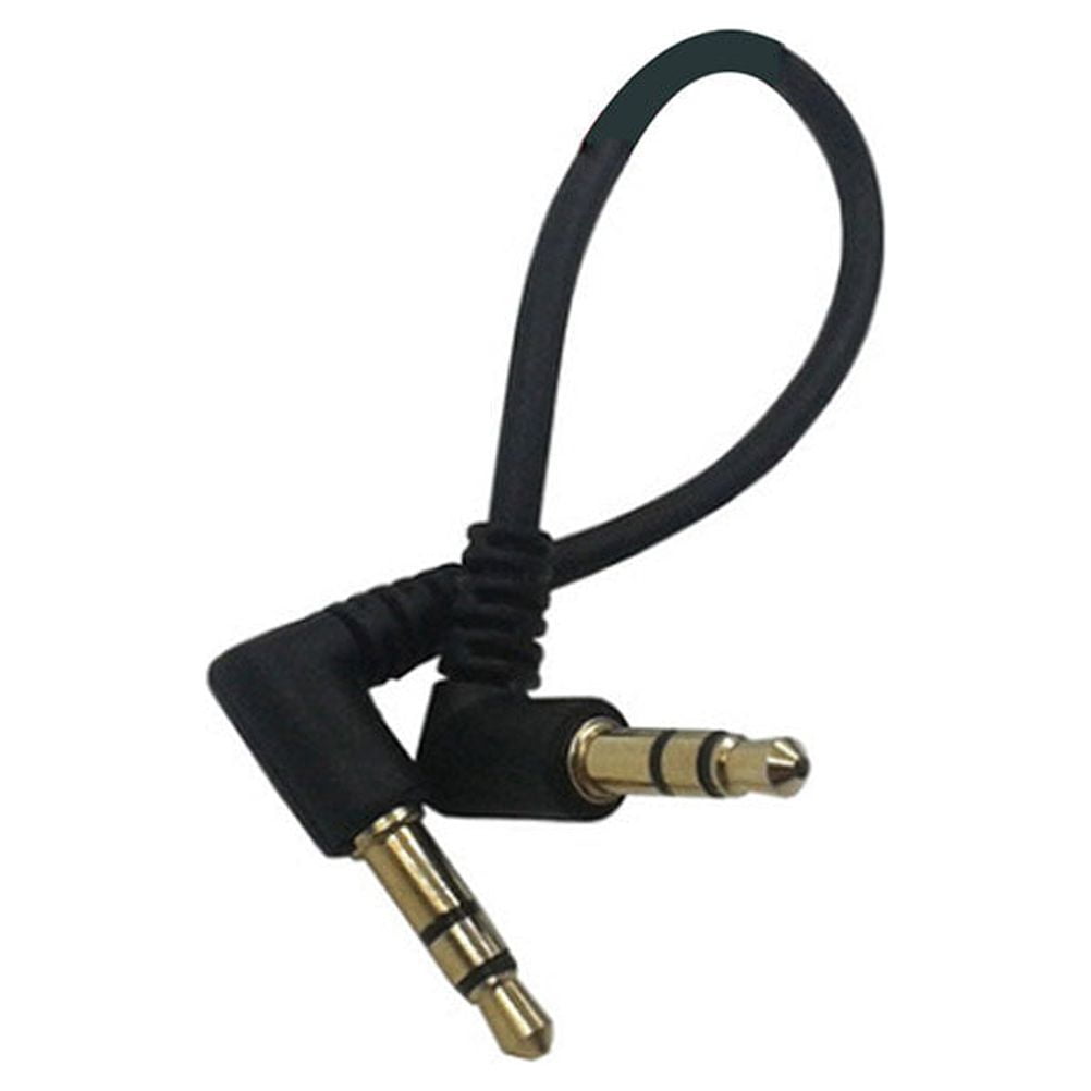 OUNONA Double Elbow Audio Cable for Car with GoldPlated Plugs for ...