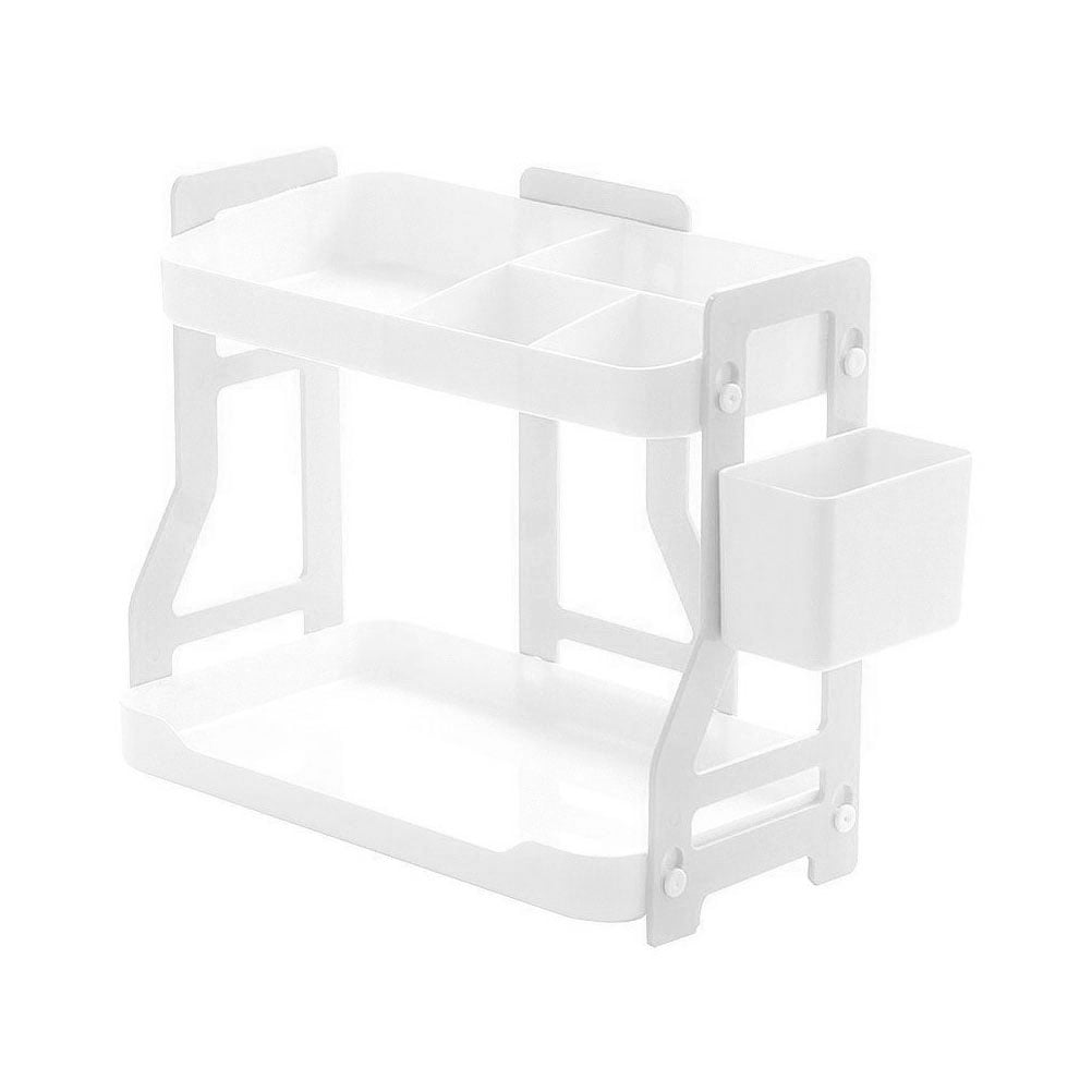 OUNONA Double Storage Rack Clear Bins Stackable Drawer Closet ...