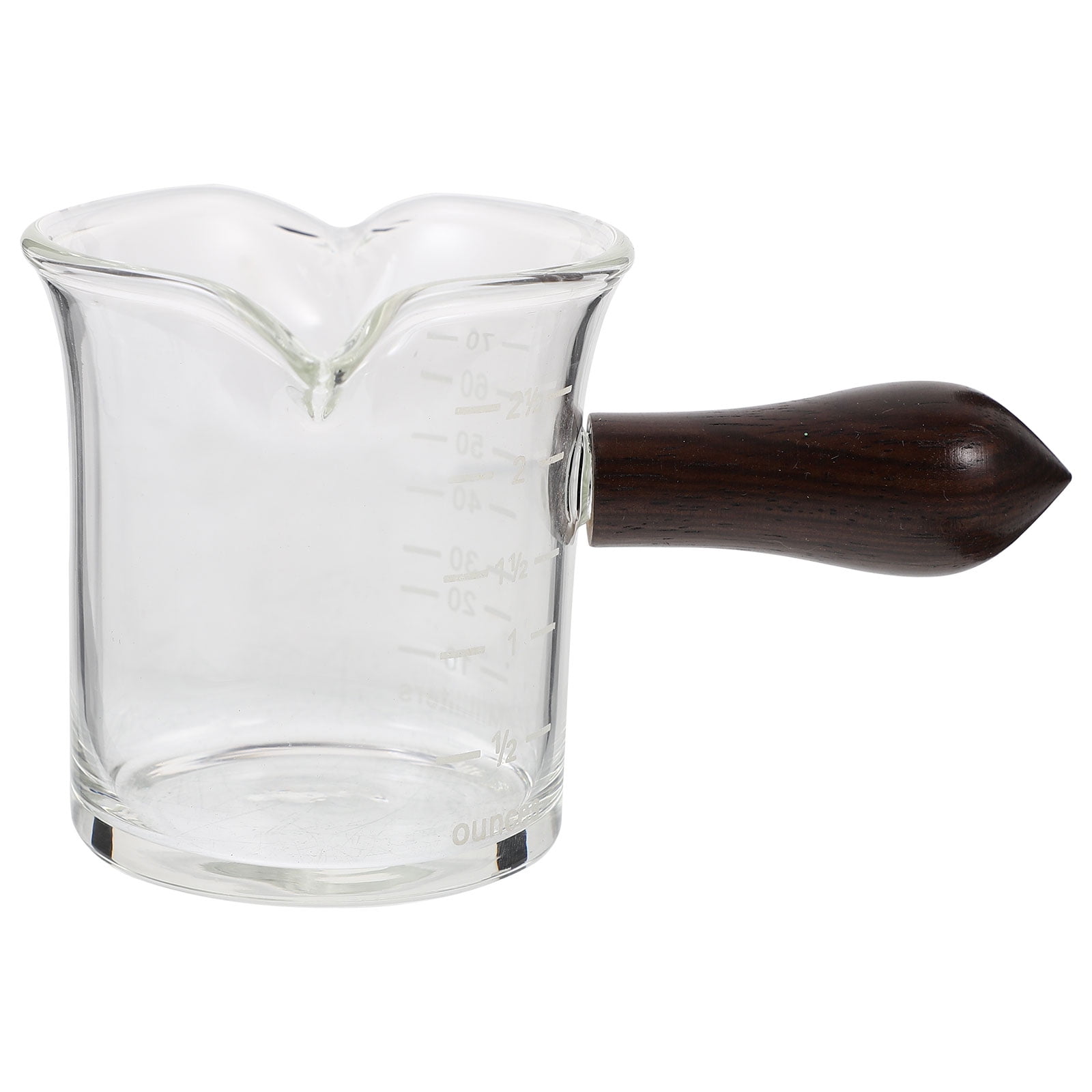 OUNONA Double Walled Coffee Measure Measuring Milk Cup Baking Pitcher ...