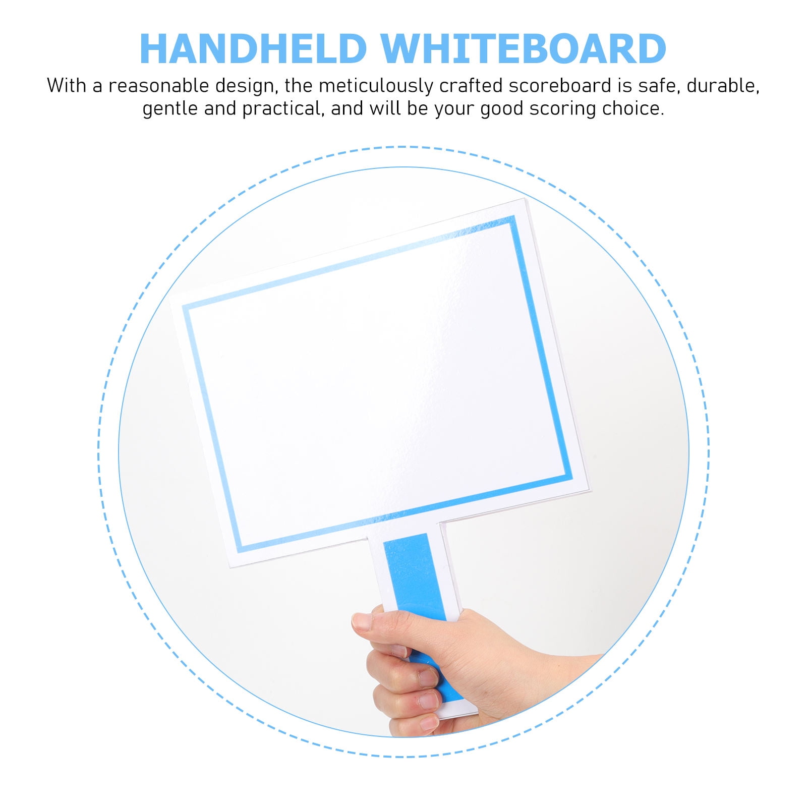 OUNONA Drawing Hand Holding Sign Erasable Whiteboard Handheld ...