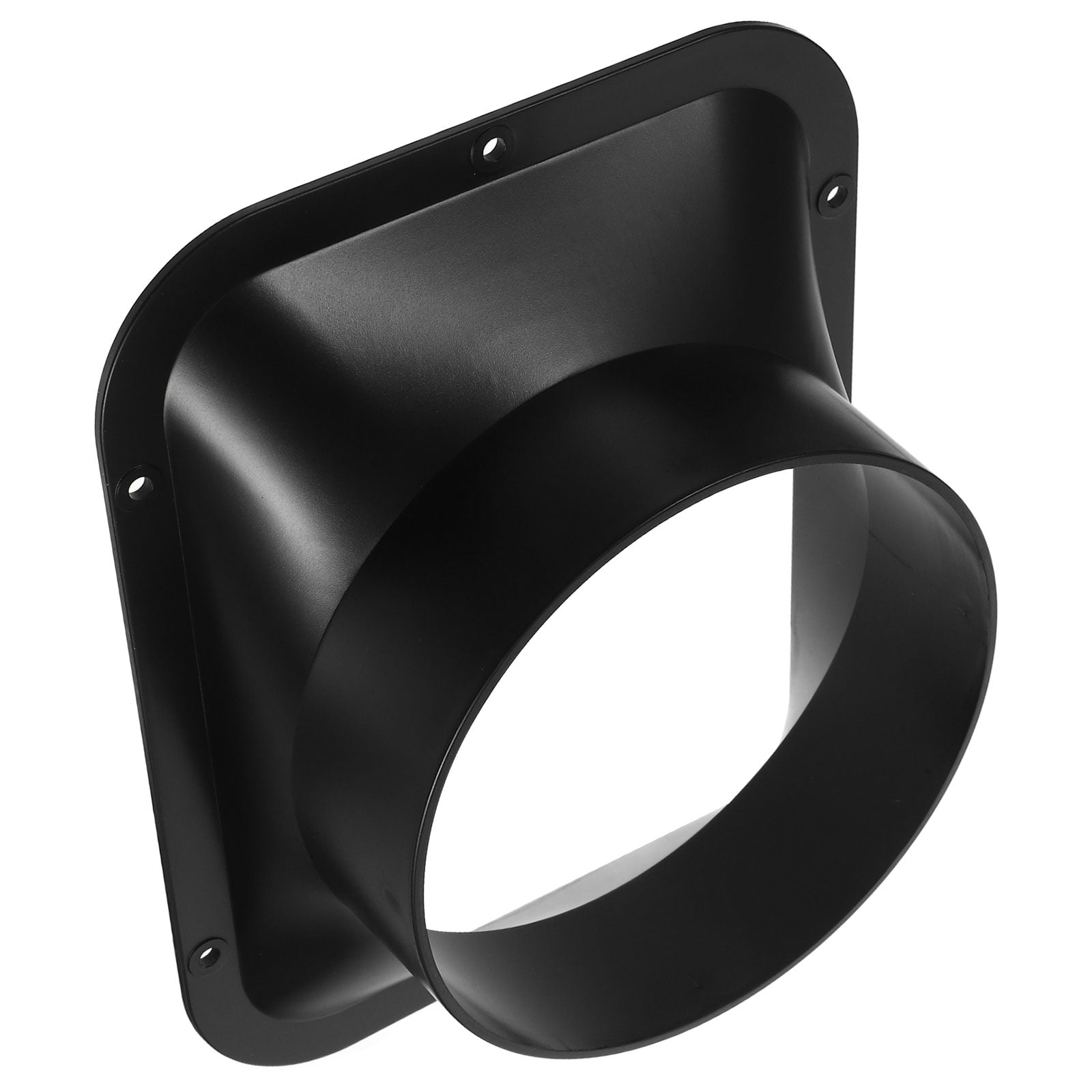 OUNONA Duct Connector Flange Square Plastic Straight Pipe Flange Dust ...