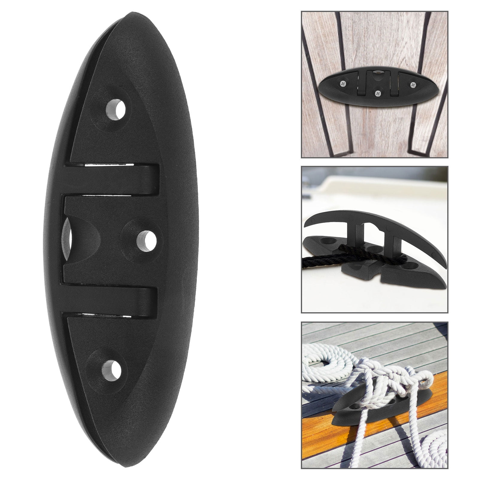 OUNONA Durable Boat Dock Cleat Made of Stainless Steel and Nylon for ...